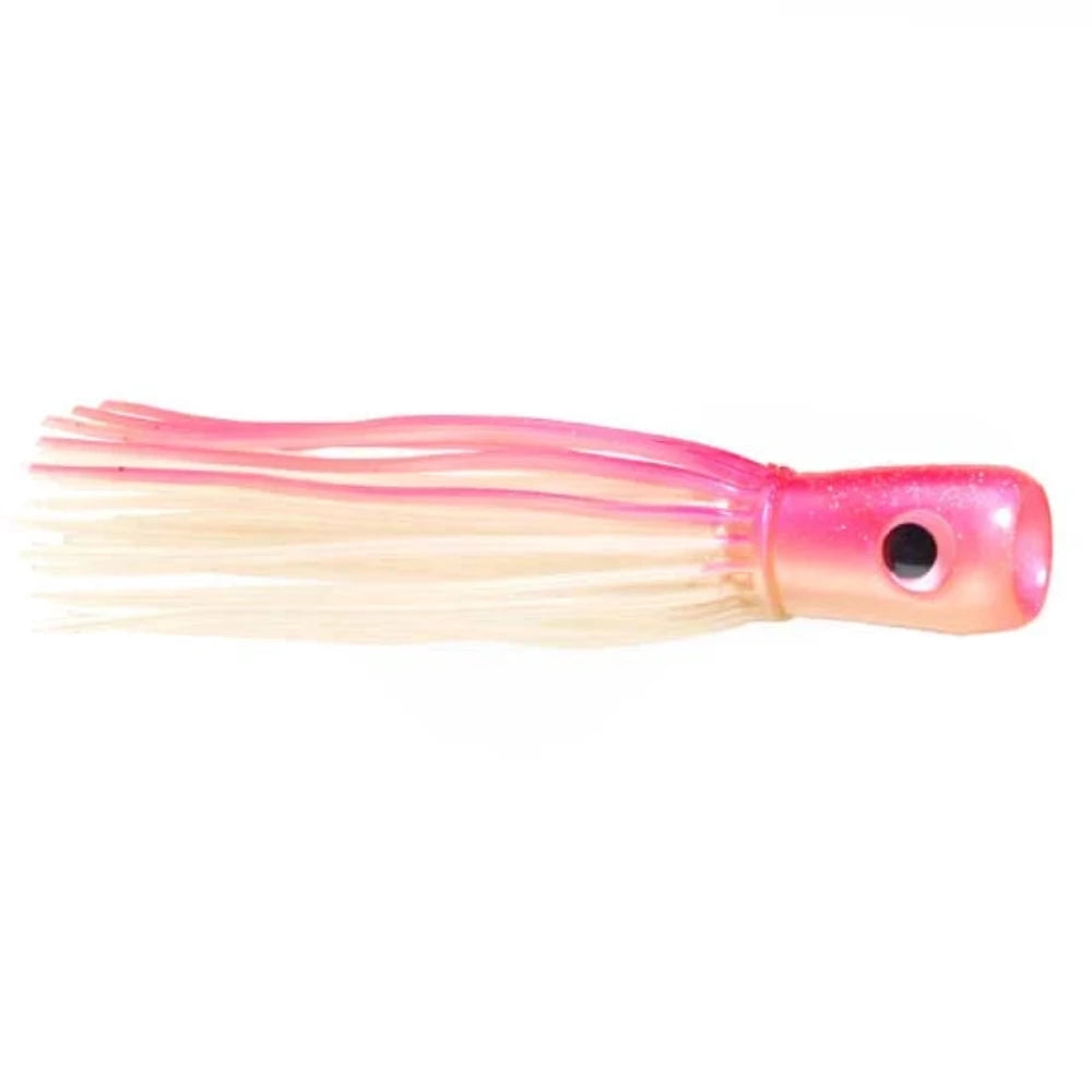 Mold Craft Little Super Chugger 5" Pink,White Lures - Walmart.com