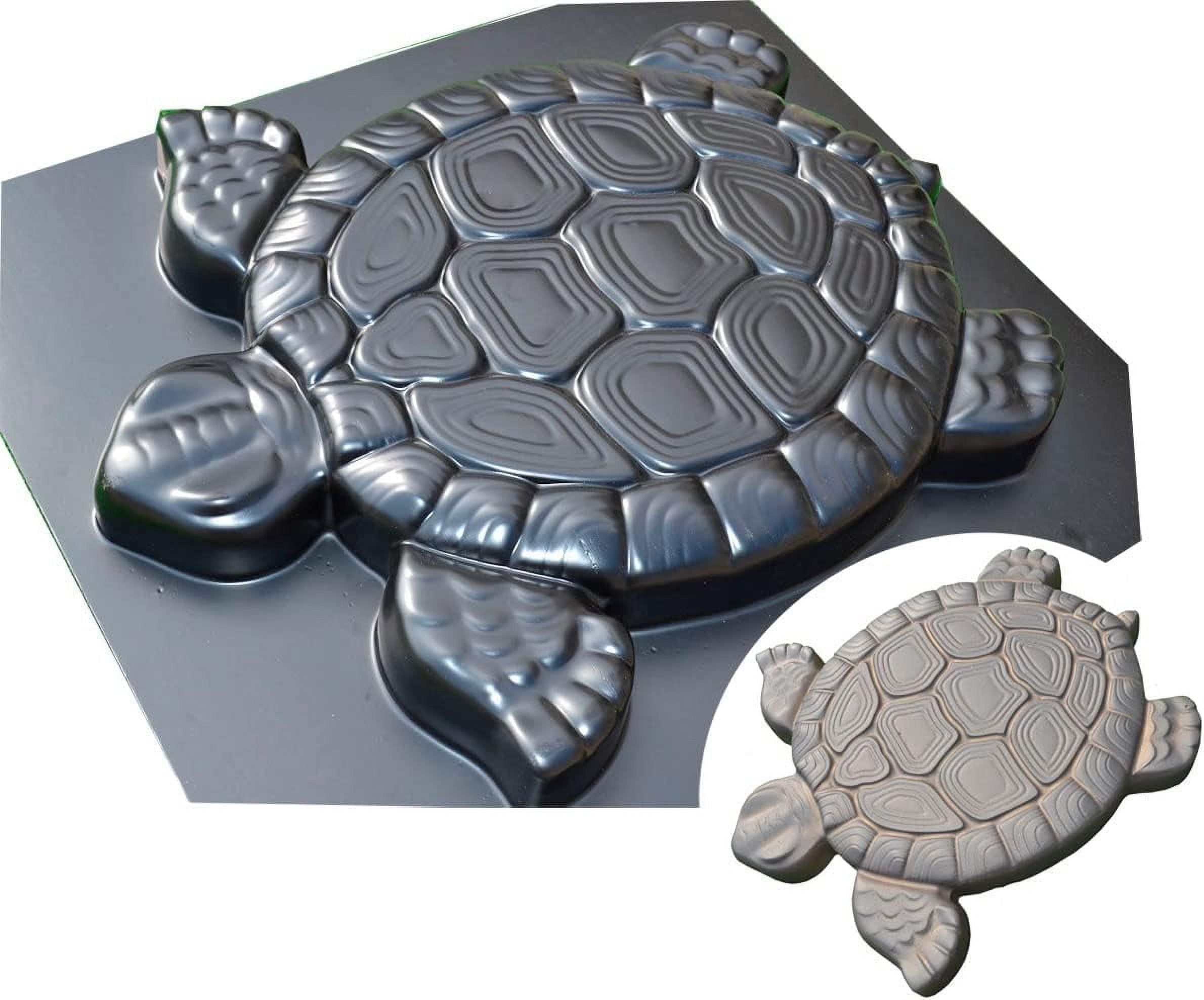 Turtle Shaped Concrete Mold for Path Making Sturdy ABS Material ...