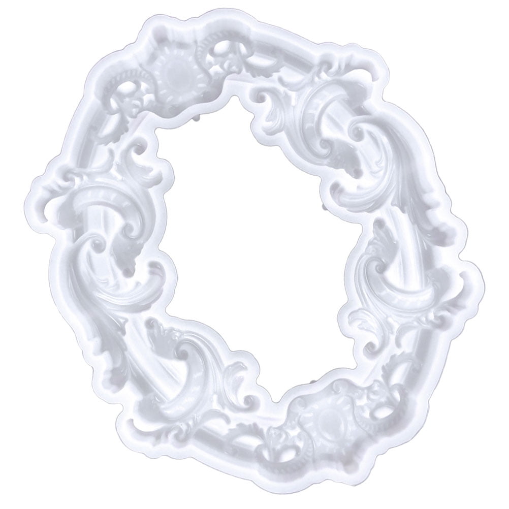 Mold Making Putty Picture Photo Frame Decorations 20.4x16.3cm White ...