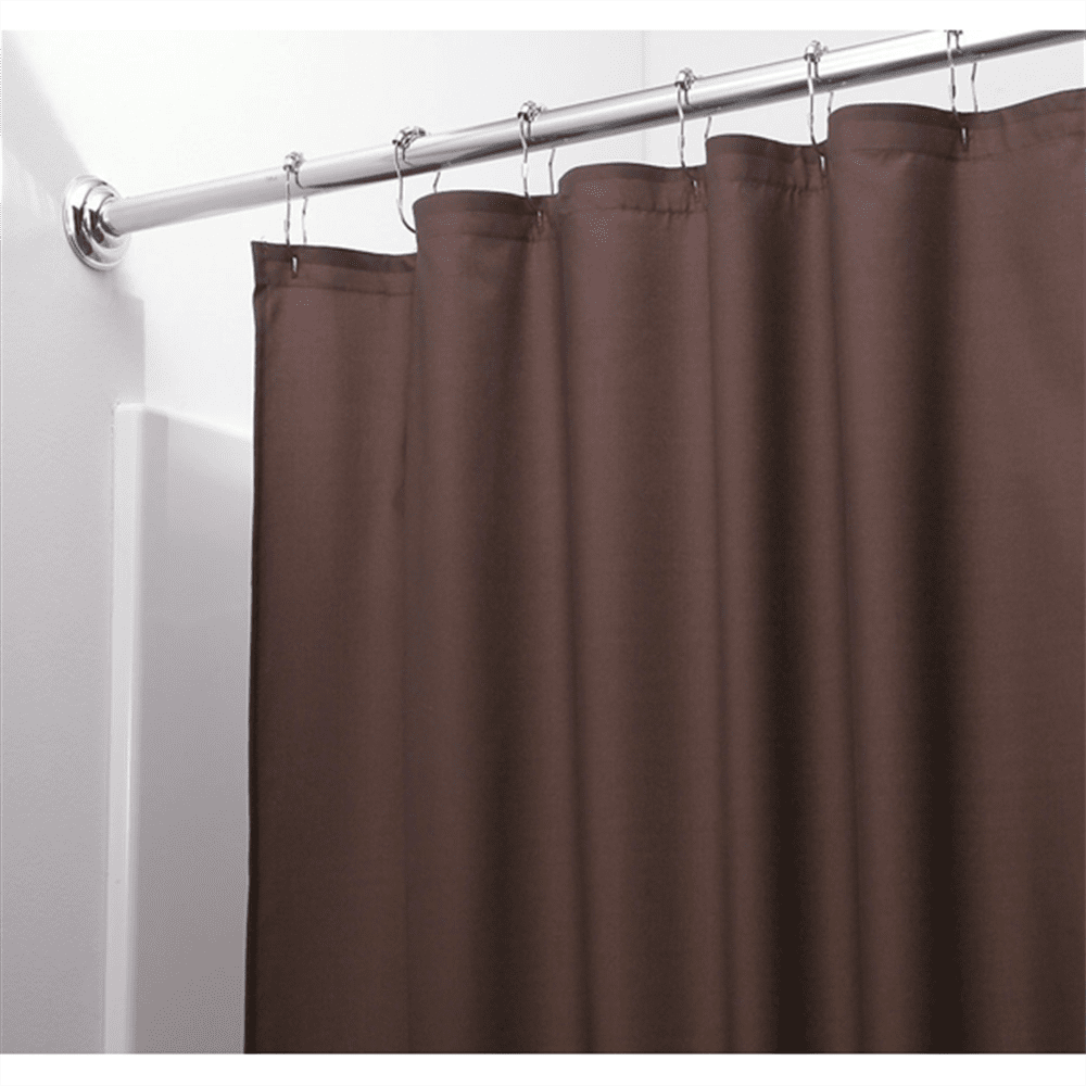 Mold & Mildew Resistant Fabric Shower Curtain Liner - White - Walmart.com