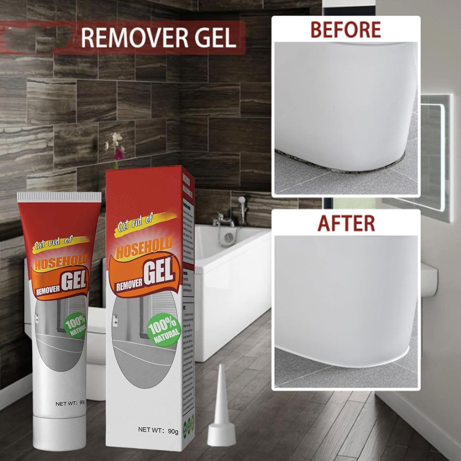 Mold Remover Gel, Powerful Household Cleaning Gel, Mould Remover Gel ...