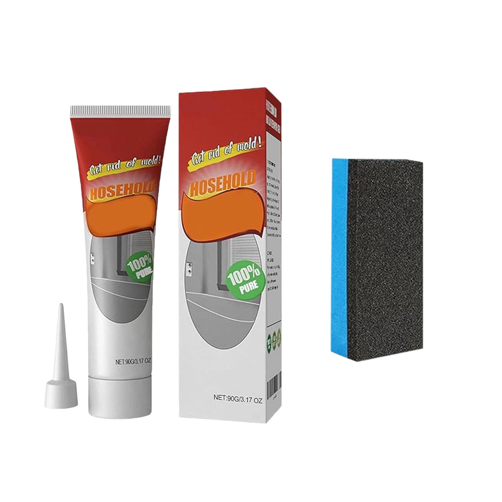 Mold Remover Gel for Tile Grout Bathroom Kitchen Wall Cleaning, Deep ...