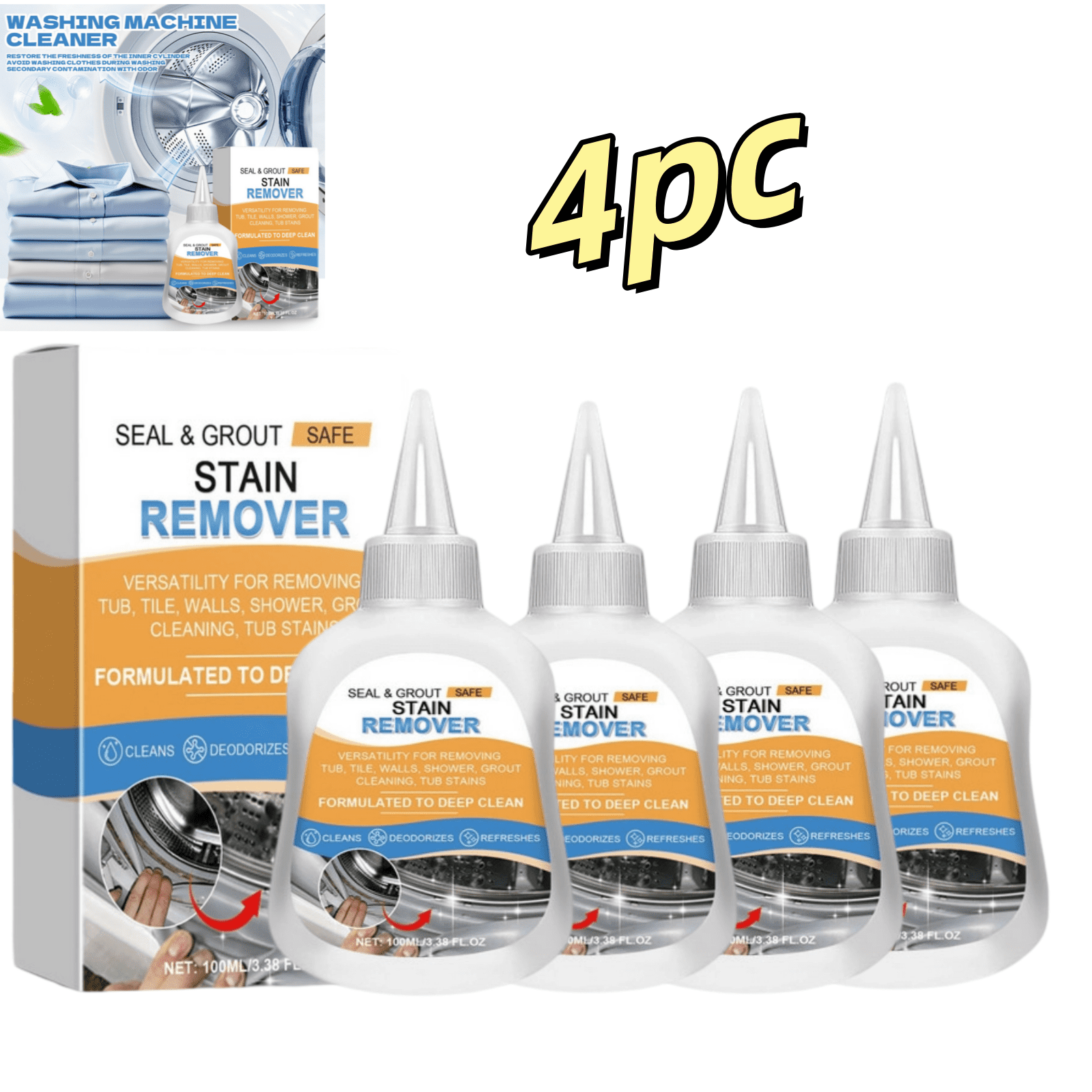 Mold Stain Remover Gel Cleaner Heavy Duty Stain Cleaner for Front ...