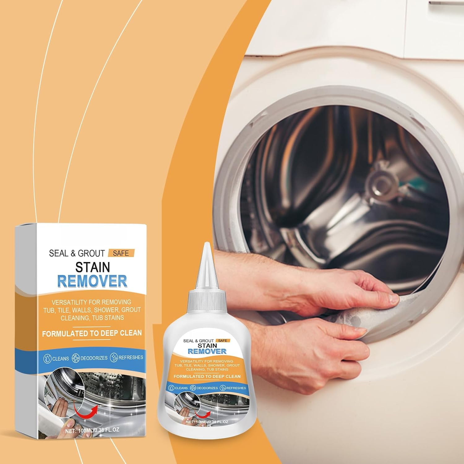 Mold Stain Remover Gel Cleaner Heavy Duty Stain Cleaner for Front ...