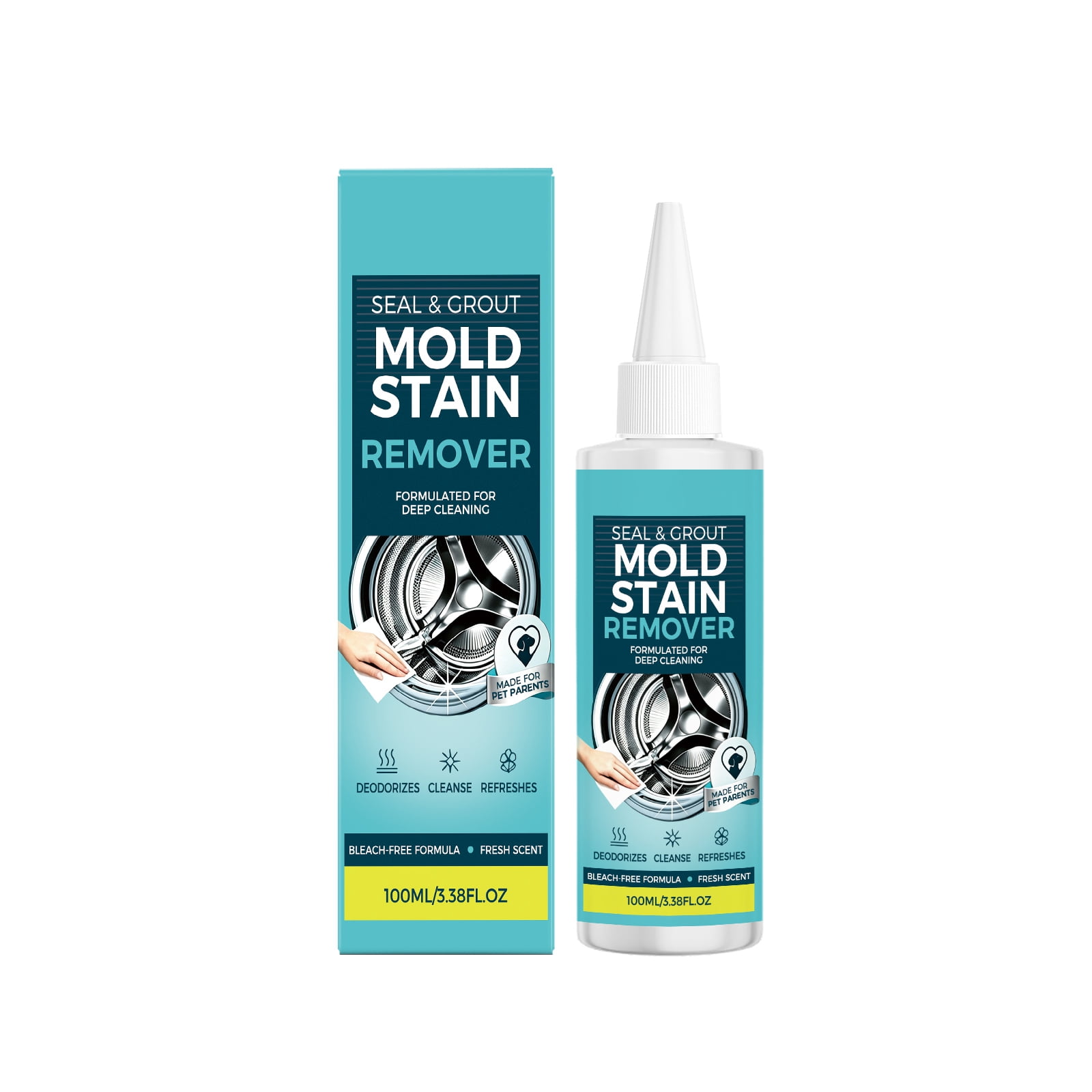 Mold Stain Remover Gel for Seal and Grout 100ml Deep Cleaning Formula ...