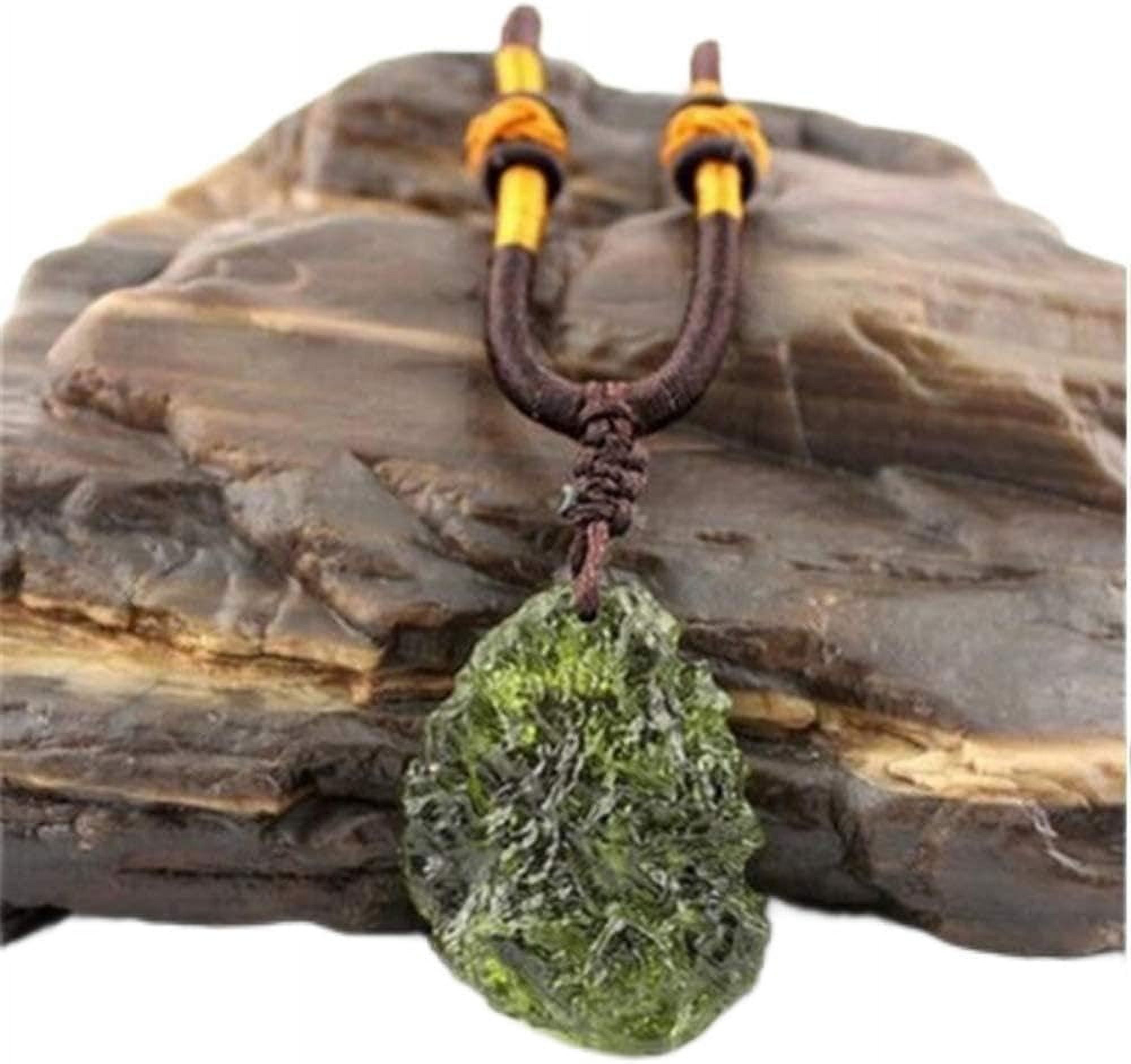 Moldavite Crystal Necklace Moldavite Pendant Czech Meteorite,Powerful ...