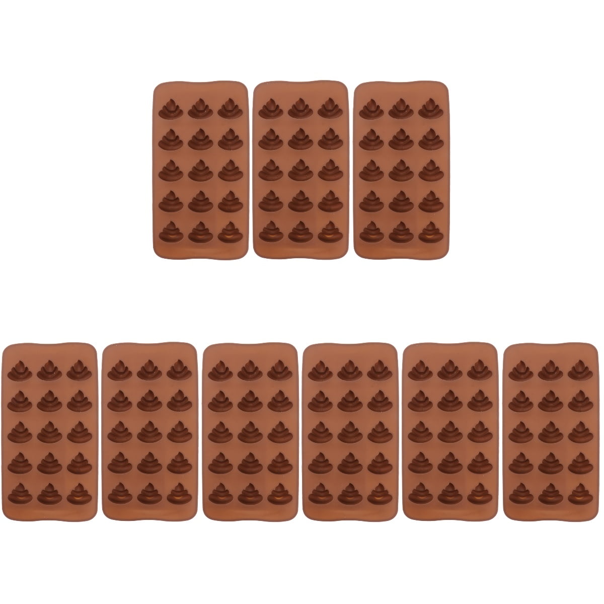 Molde Gelatina Candy Poop Shape Silicone Molds for Resin Poop-shaped ...