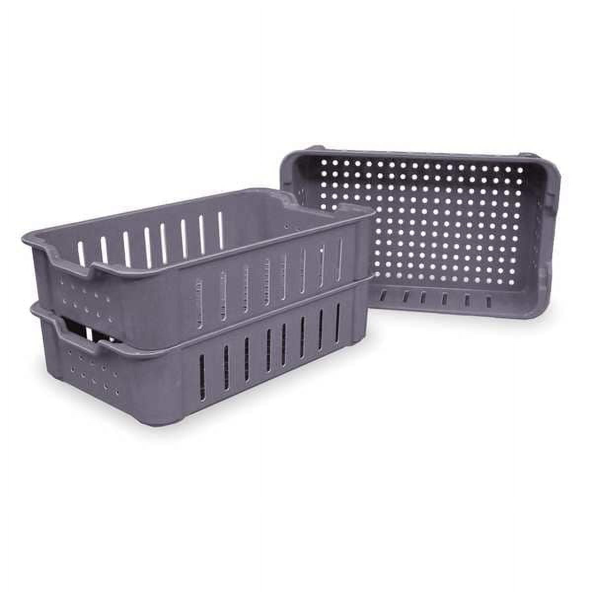 Mfg Tray Straight Wall Ctr,Gray,Vented,FRC 70514851361206 - Walmart.com