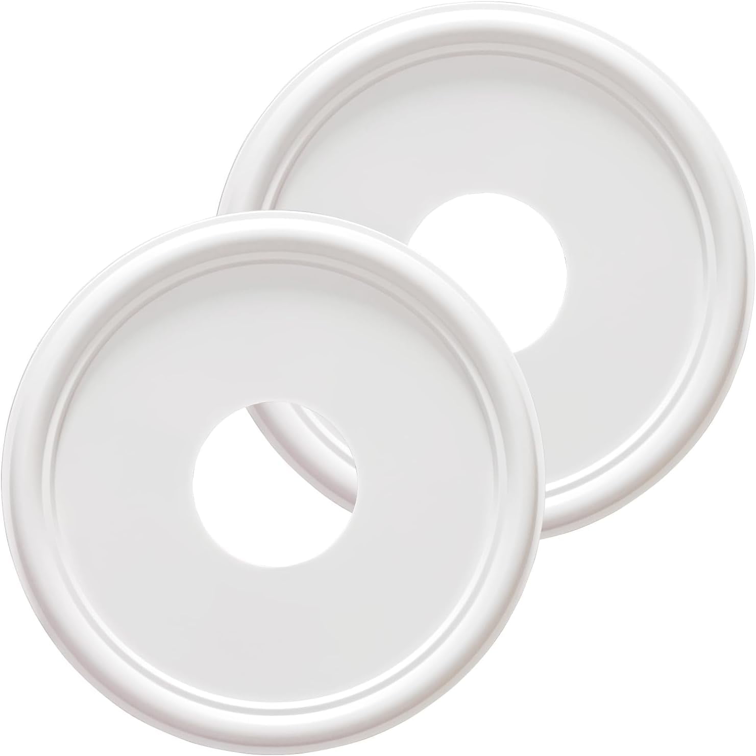Molded Nylon Ceiling Medallion for Light Fixtures and Ceiling Fans ...