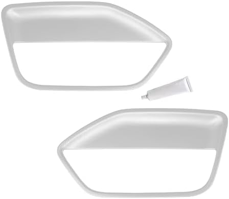 Molded Plastic Door Panel Inserts (Left+Right Pair) Compatible with ...