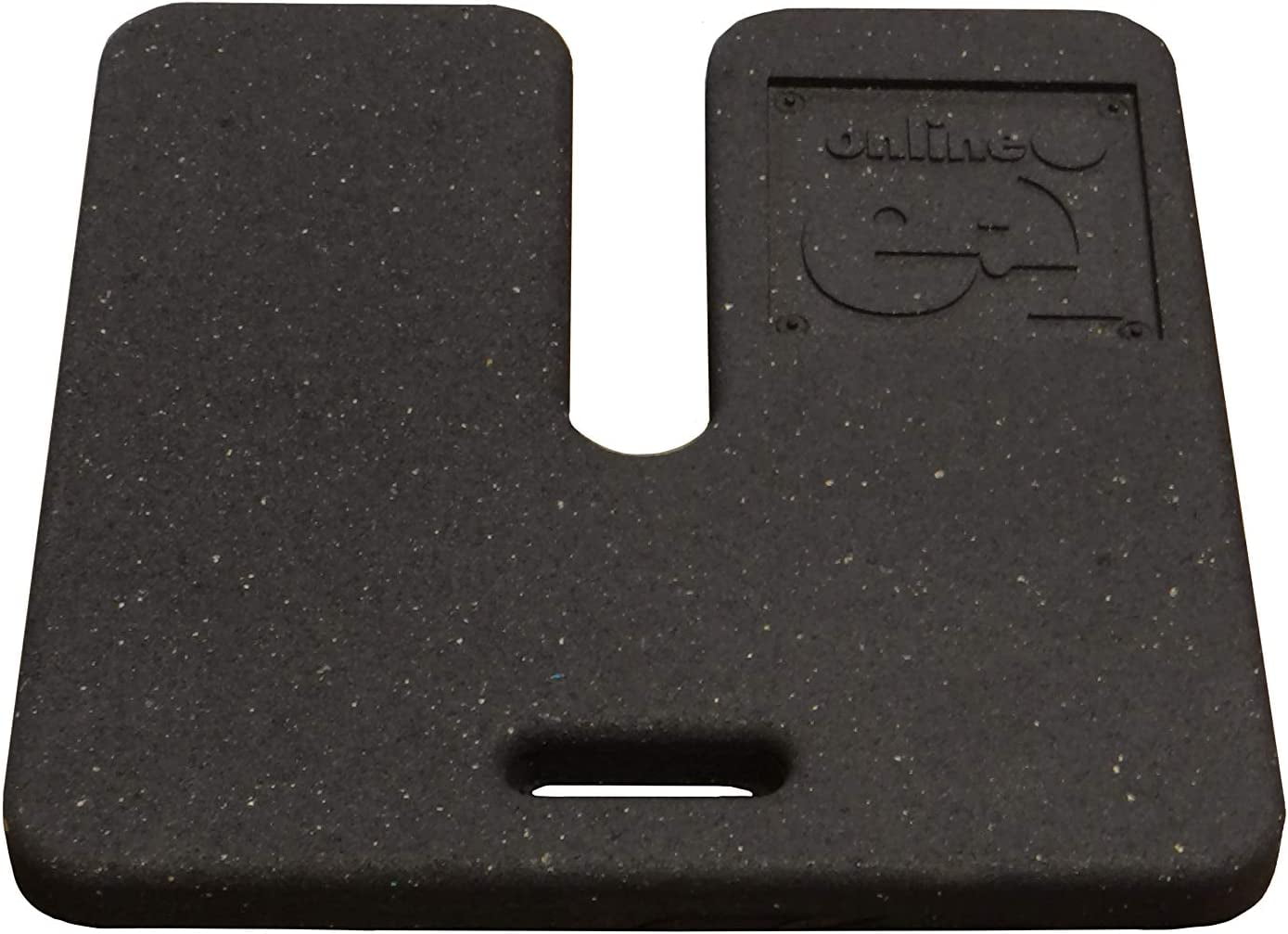 Molded Rubber Base Weight for use with Pipe and Drape System, 20lbs ...