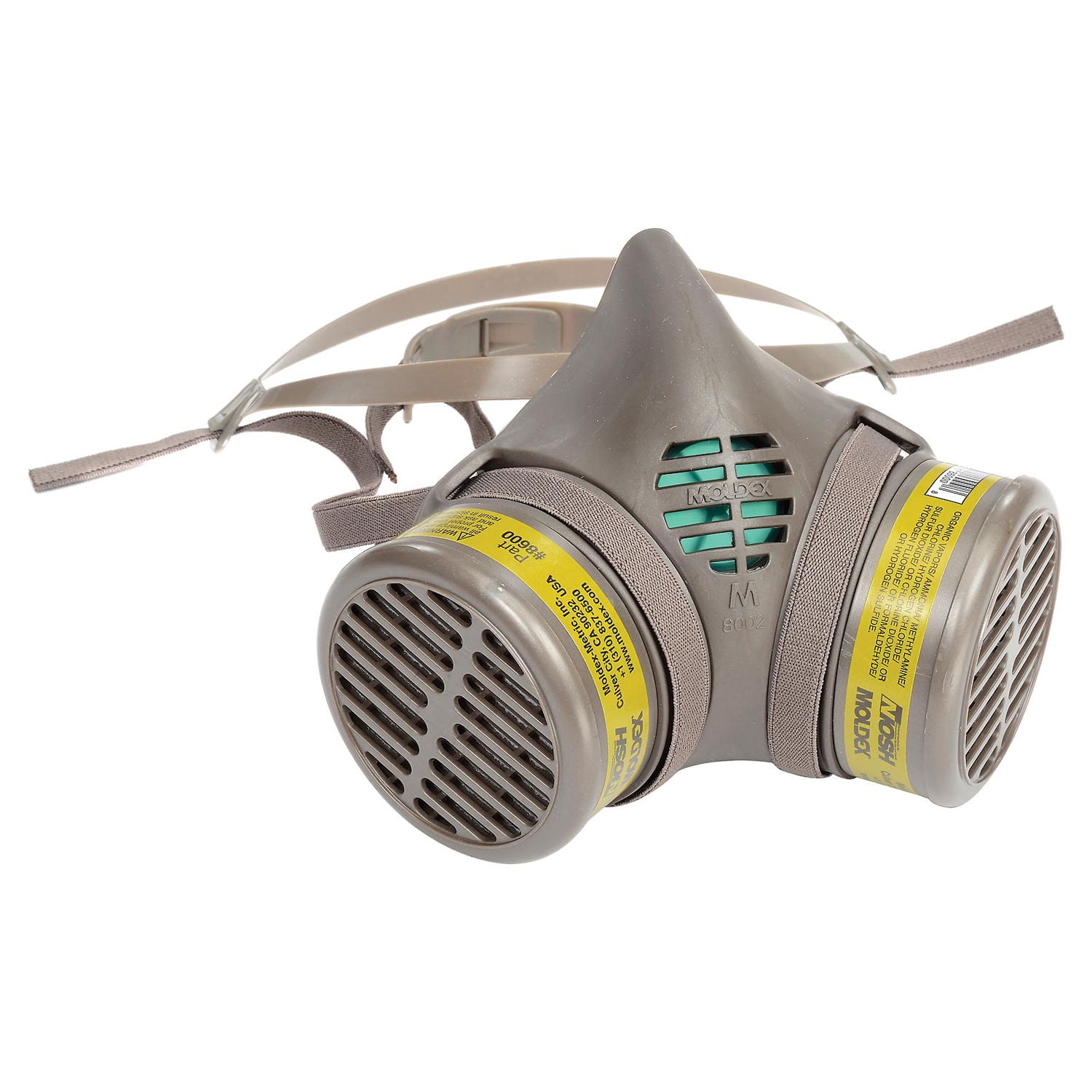 Moldex 8602 Multi-Gas/Vapor Smart® Cartridge Assembled Respirator ...