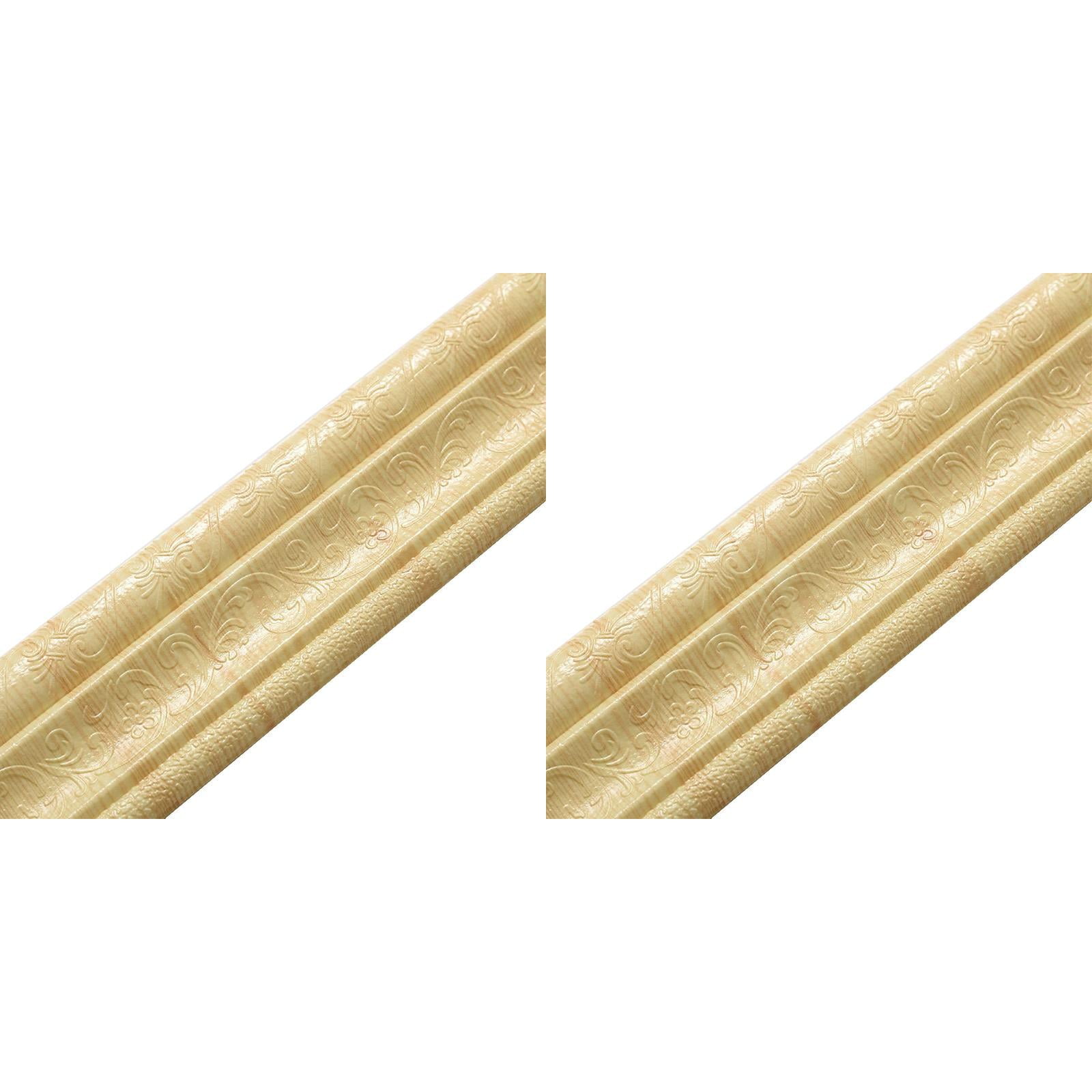 Molding Peel and Stick Self Adhesive Flexible Foam Trim 3D Decorative ...
