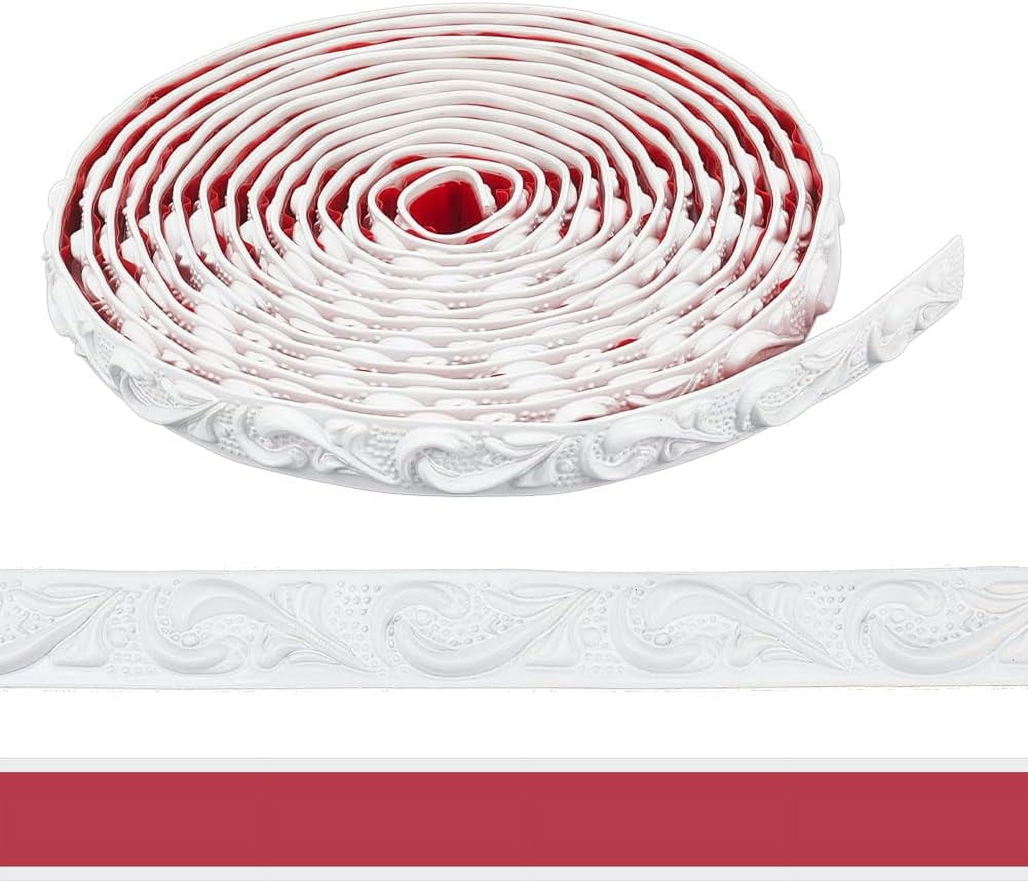 Molding Trim Wall Trim 5.47 Yardsx0.77Inch Self Adhesive 3D Decorative ...