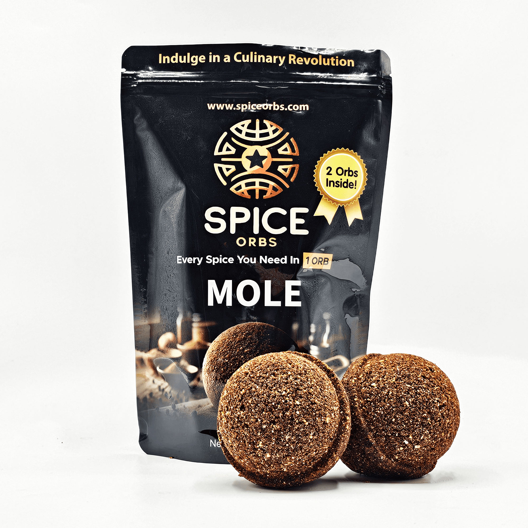 Mole Spice Orbs - 2 Pack - Instant Mole - Made in USA - Just Add Water ...