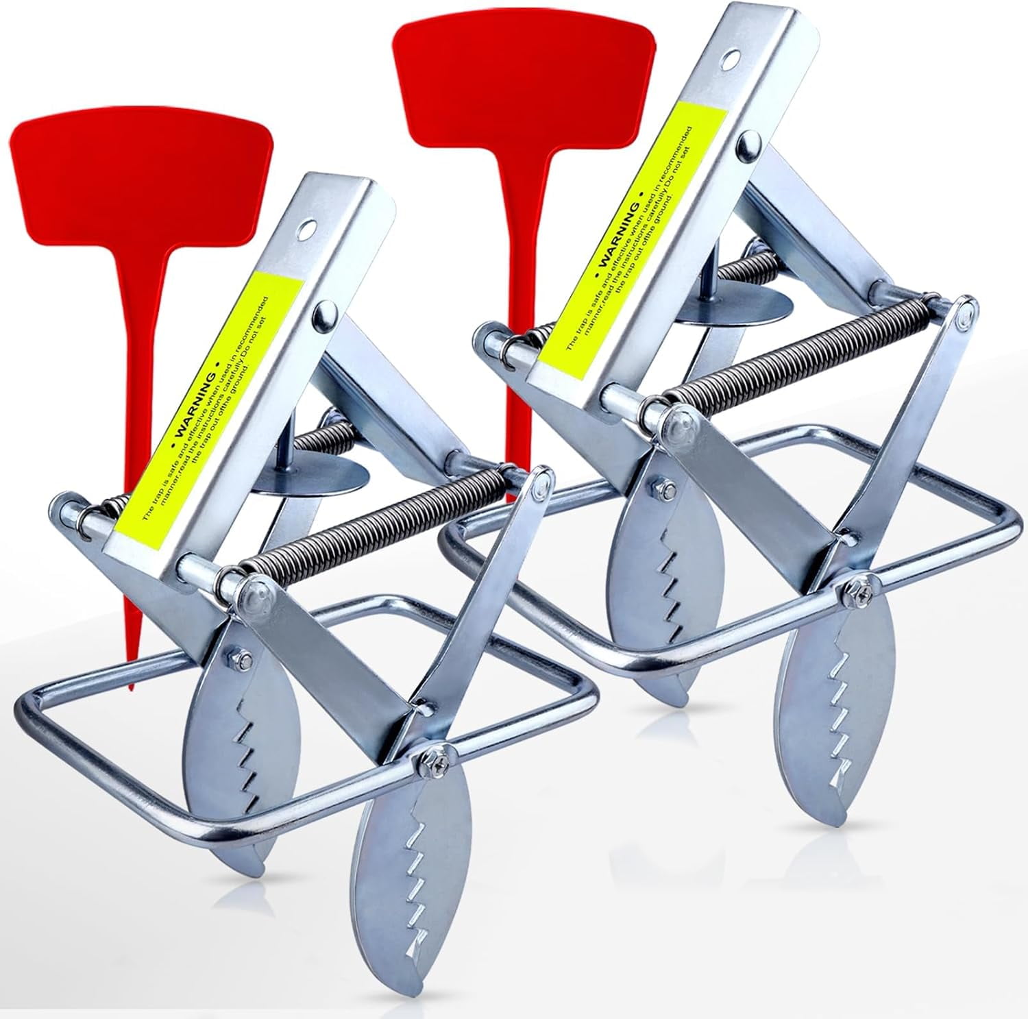 Mole Trap Ssor 2 Pack, Upgraded Mole Traps for Lawns That Kill Best ...