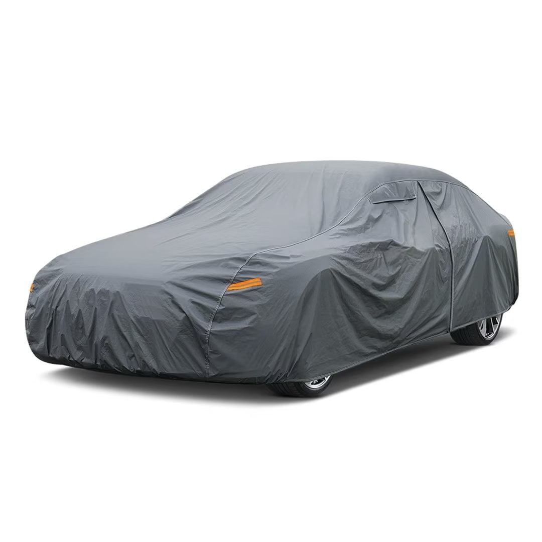 Molebt 16 Layers Car Cover Waterproof All Weather, Heavy Duty Full ...
