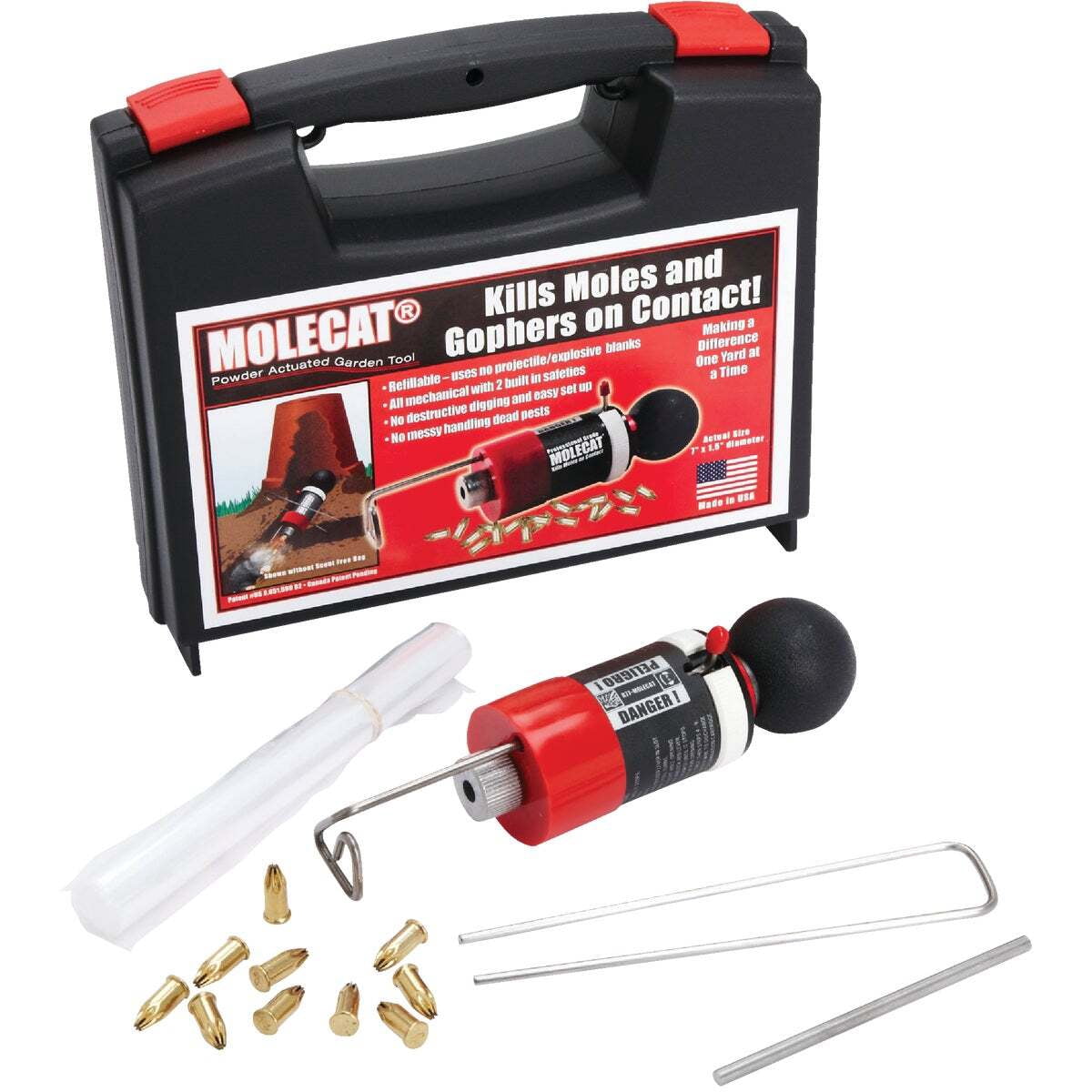 Molecat Percussive Moles & Gopher Killer Kit 100 - Walmart.com