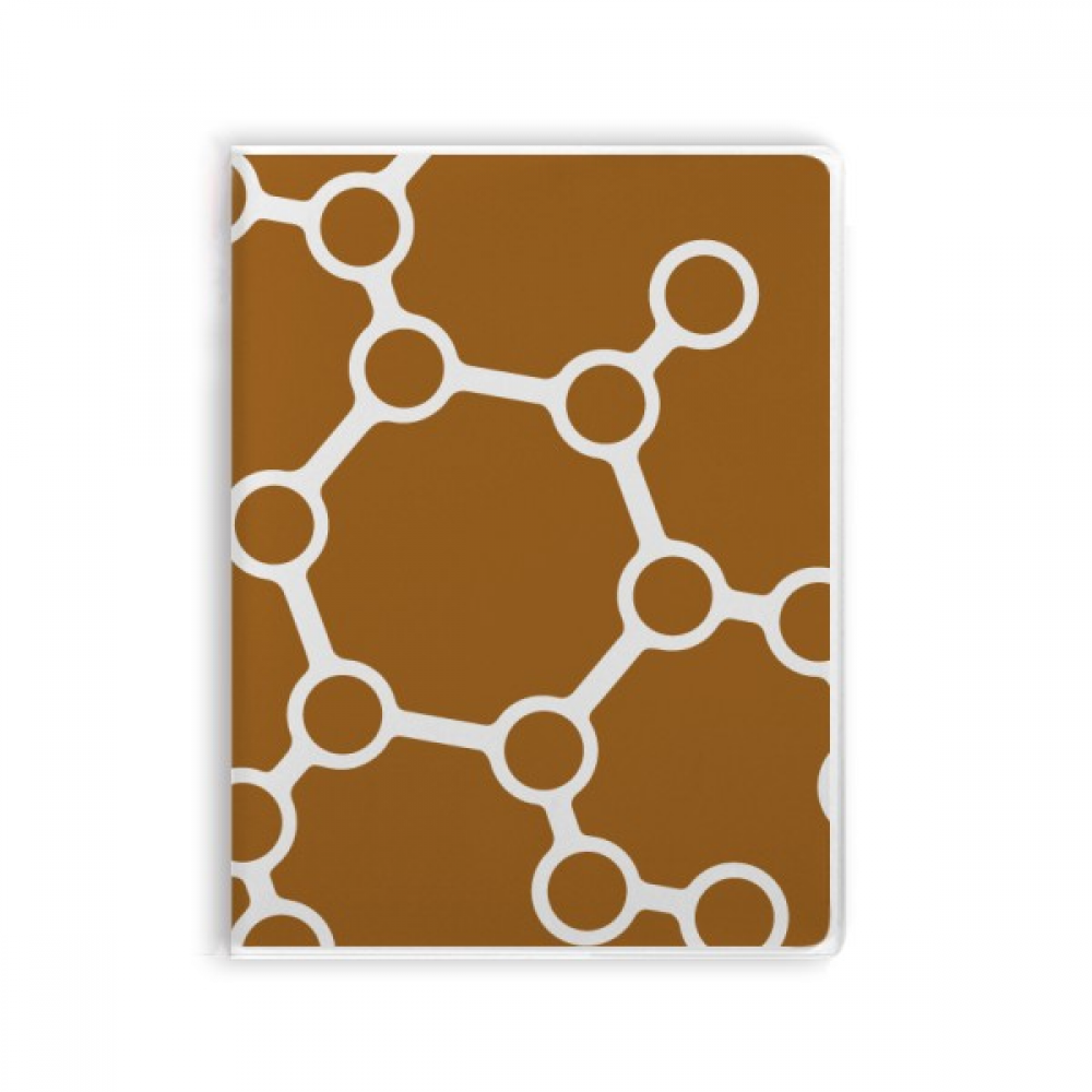 Molecular Binding Combination Structure Notebook Gum Cover Diary Soft ...