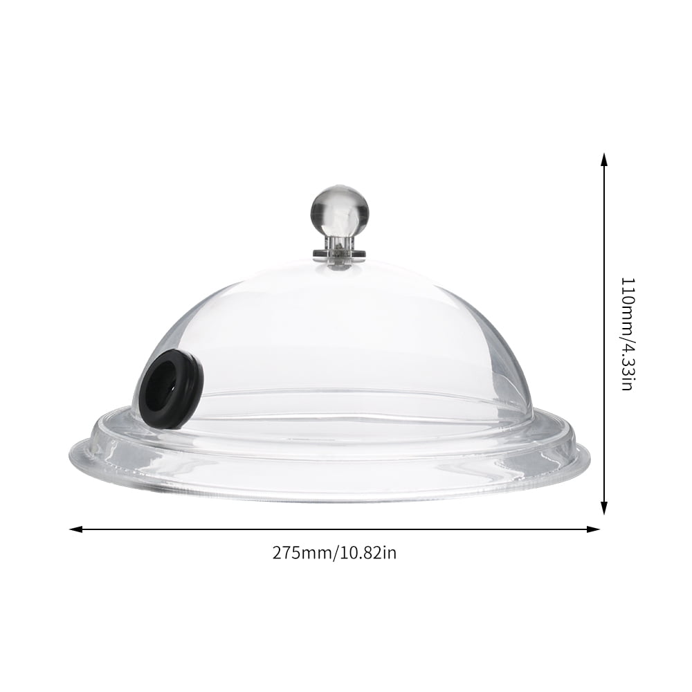 Molecular Cuisine Smoke Hood Food Grade Lid Dome Cover For Smoker Gun ...