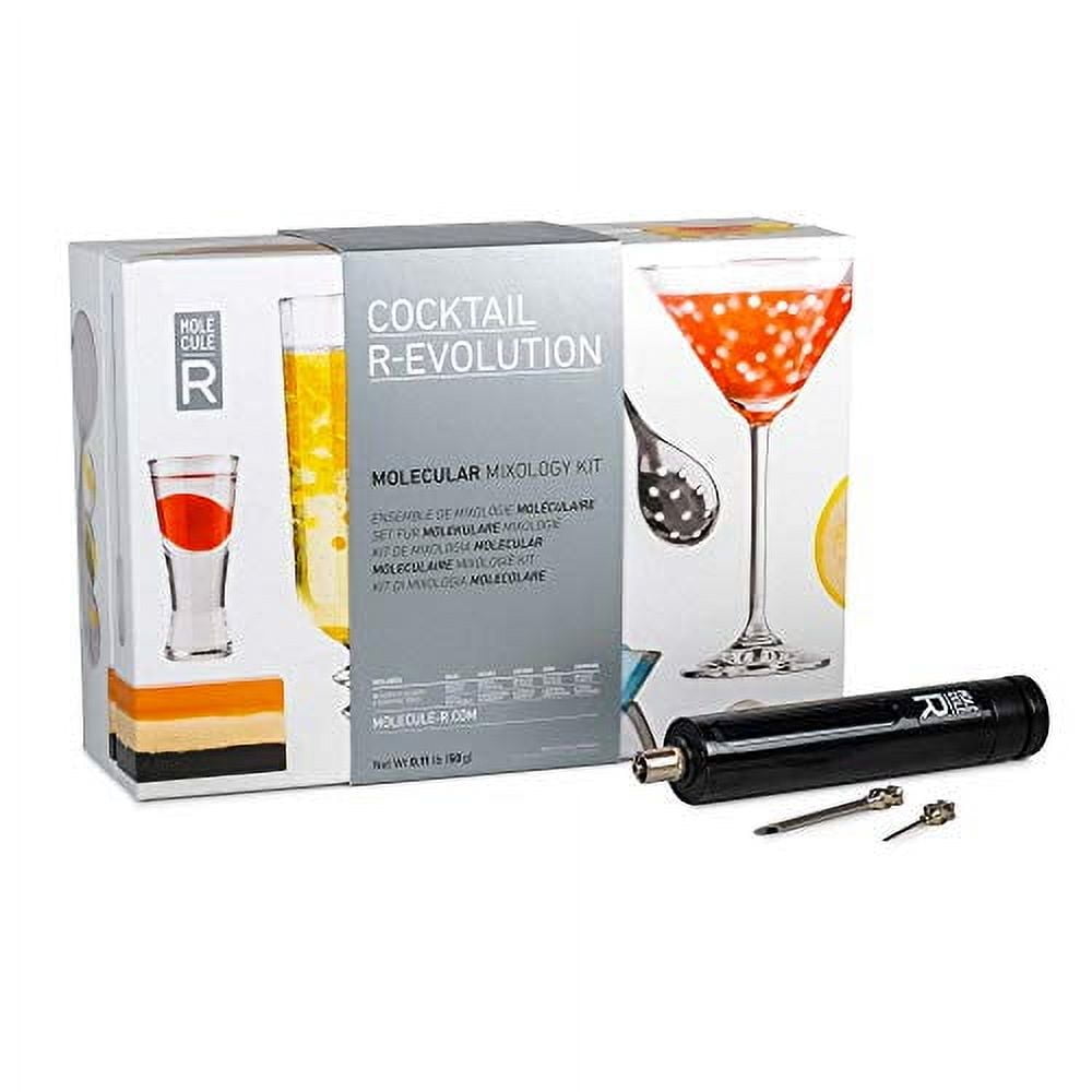 Molecular Gastronomy Cocktail Kit + Free Culinary Syringe - COCKTAIL R ...
