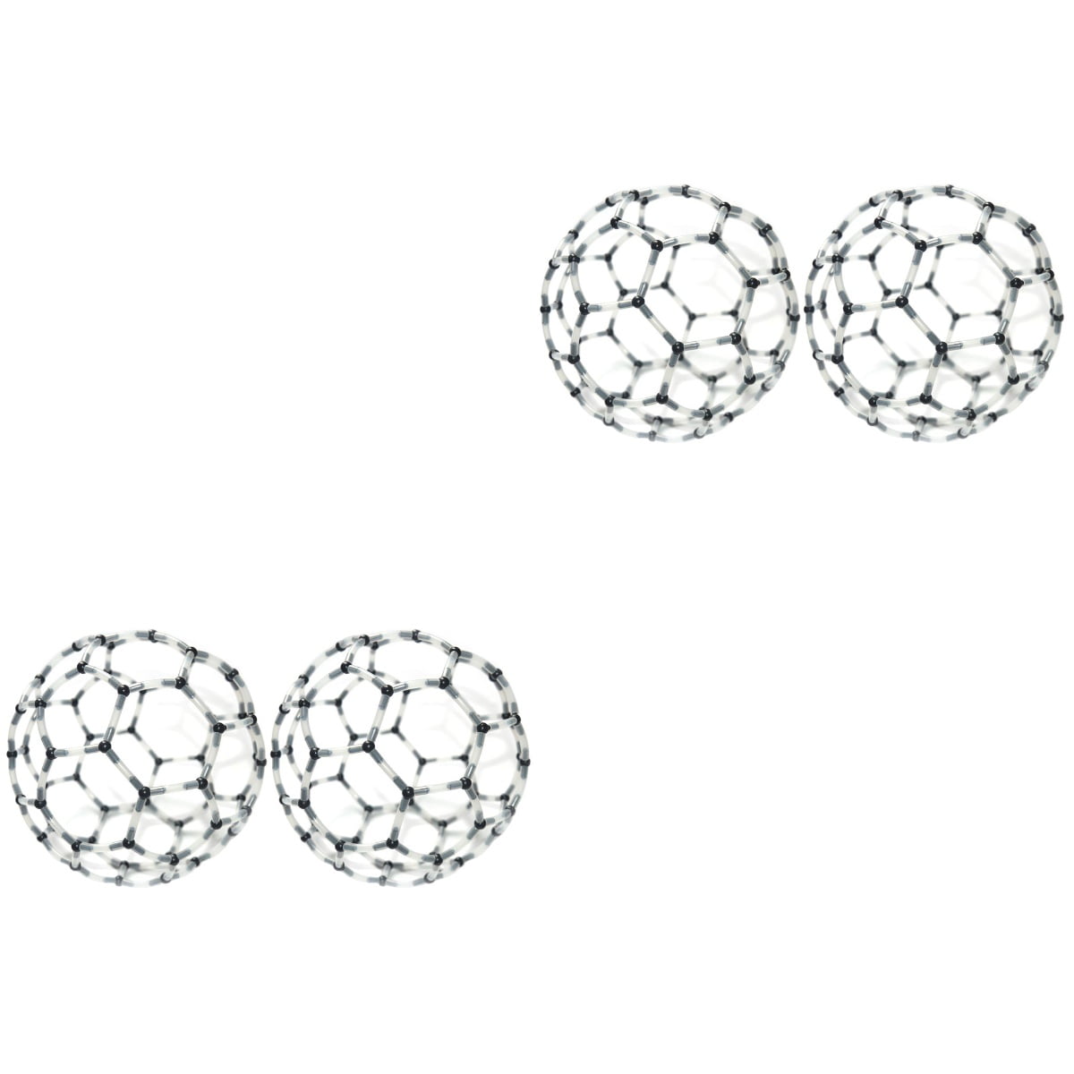 MERRYHAPY Chemistry Model Kit 4 Sets C60 Molecules for Science ...