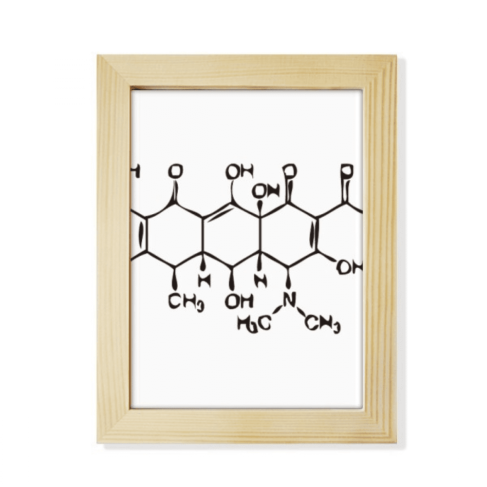 Molecular Organic Chestry Atoc Structure Desktop Adorn Photo Frame ...