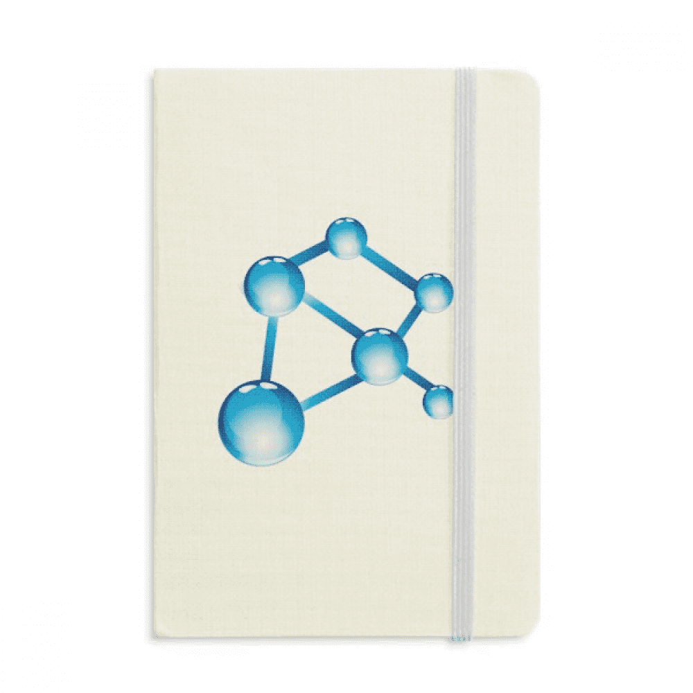 Molecule Concatenate Structure Notebook Official Fabric Hard Cover ...