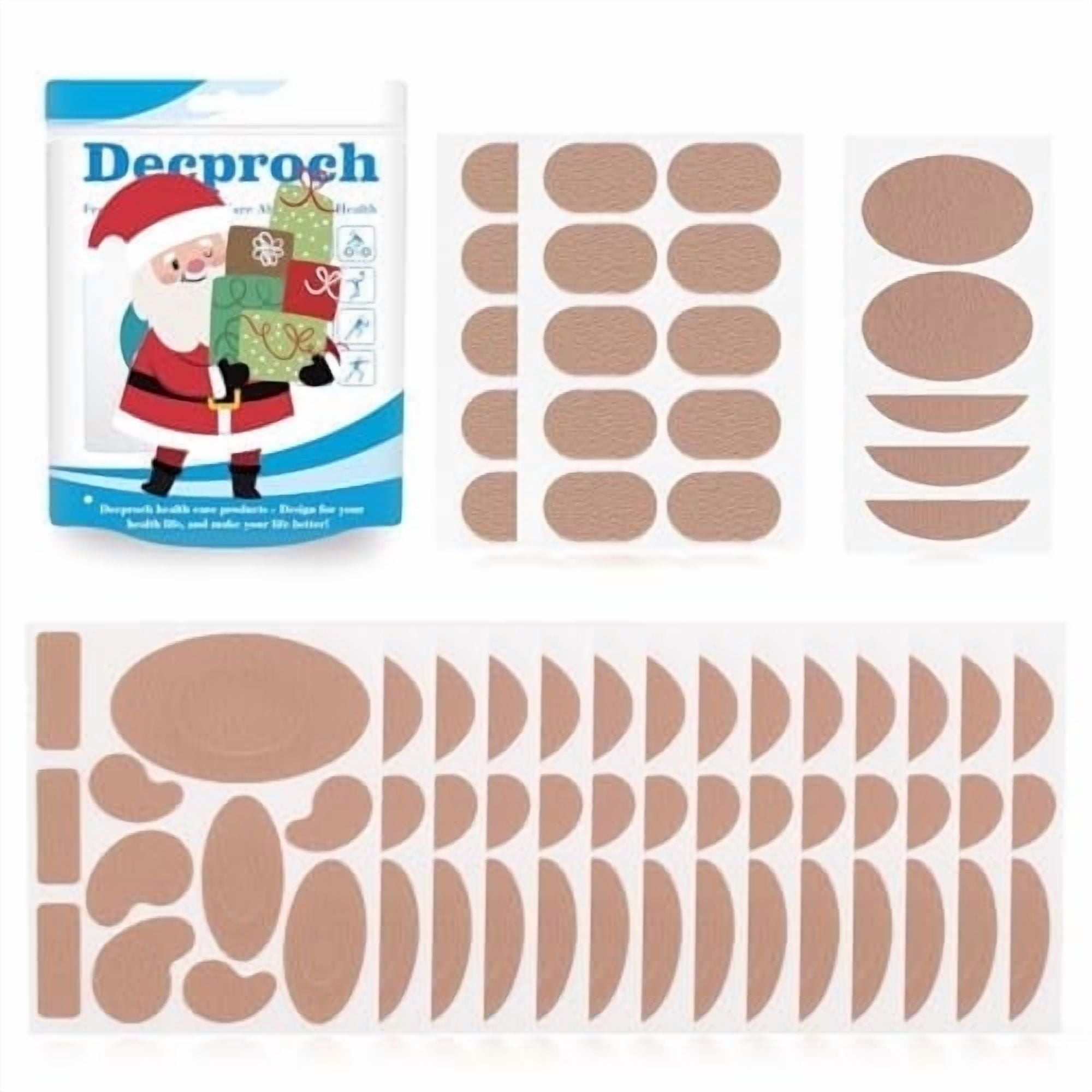 Moleskin for Feet, Moleskin Adhesive Pads, Mole Skin Patch for Blisters ...