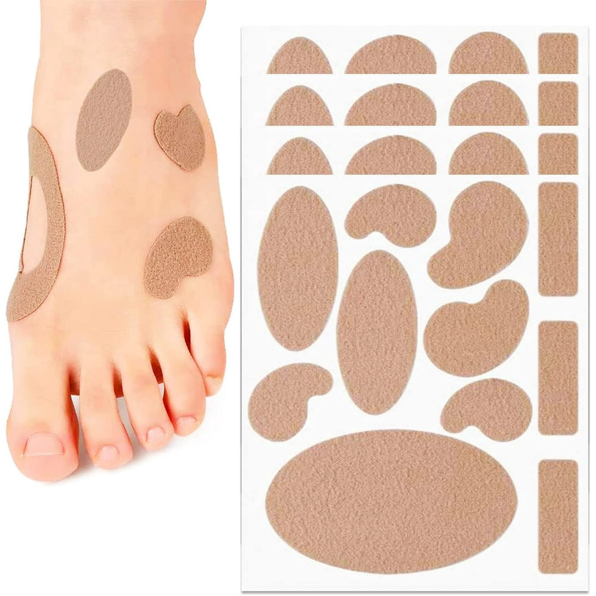 Moleskin For Feet, Moleskin For Blisters, Heel Feet and Blister, Travel ...