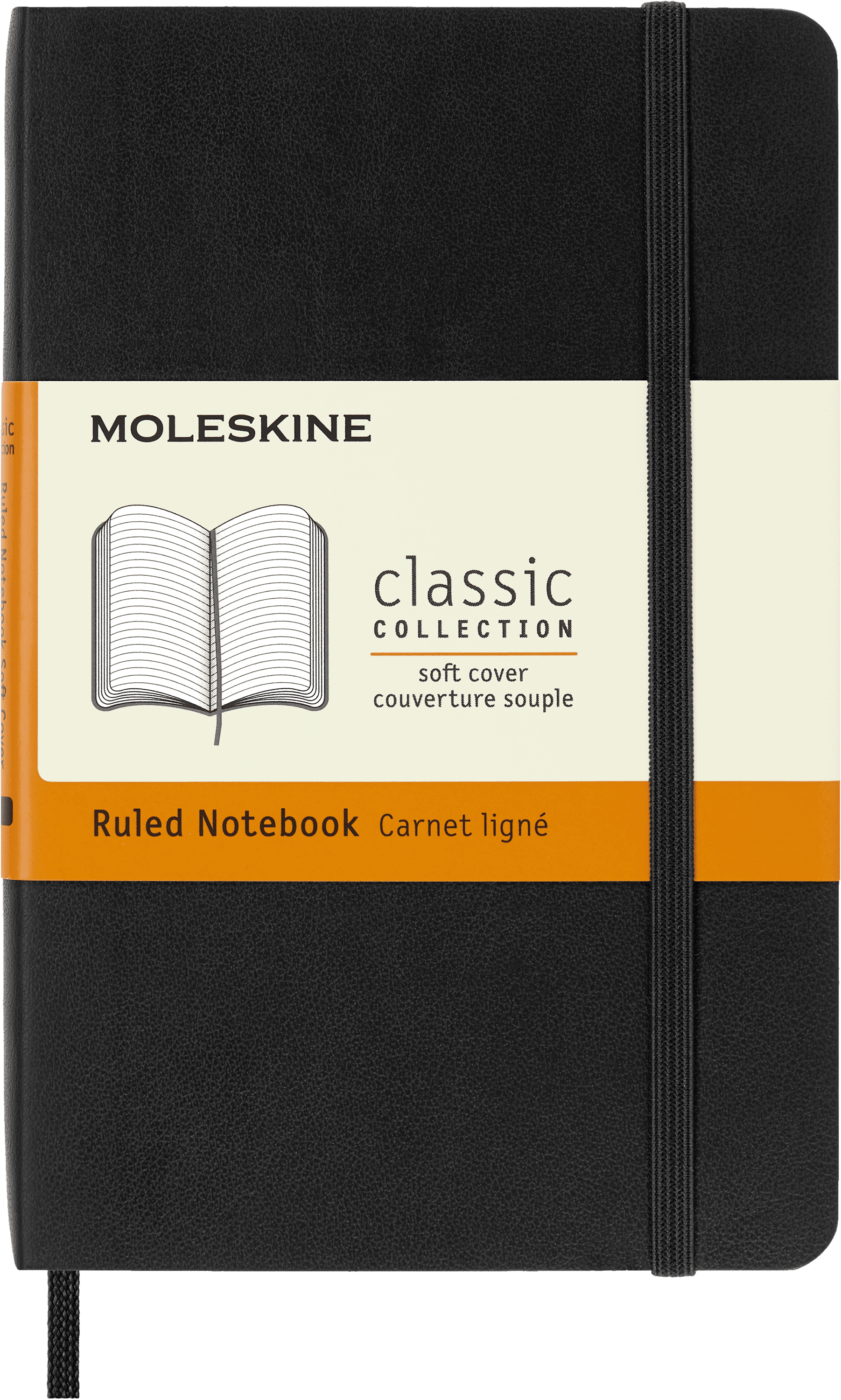 Moleskine Classic Notebook, Soft Cover, Pocket (3.5" x 5.5"), Ruled ...