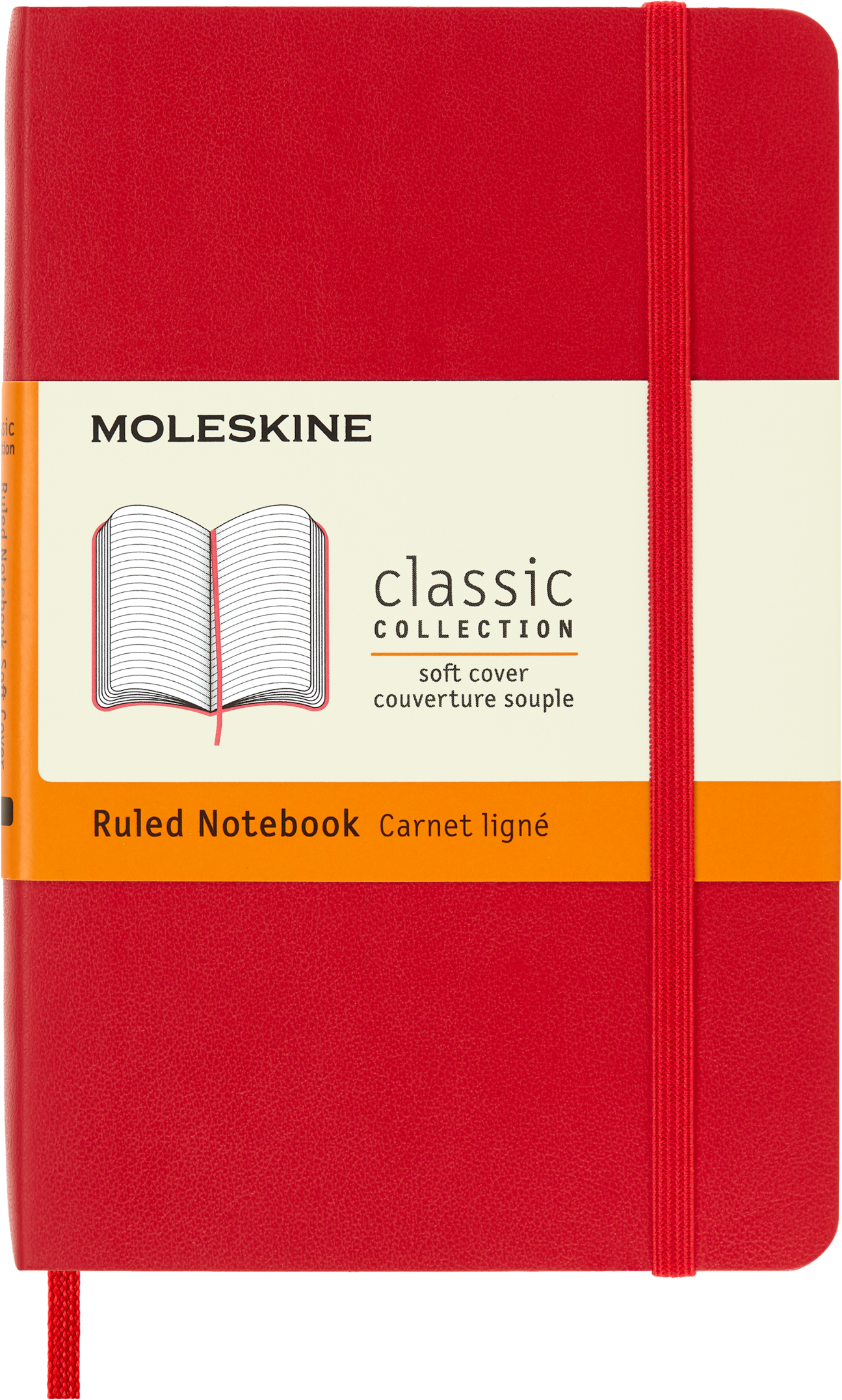 Moleskine Classic Notebook, Soft Cover, Ruled, Pocket (3.5" x 5.5 ...