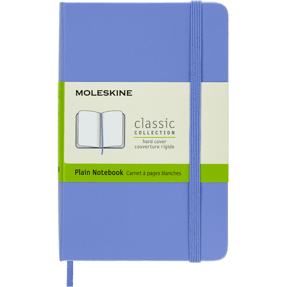 Moleskine Classic Notebook, Hard Cover, Pocket (3.5" x 5.5"), Plain ...