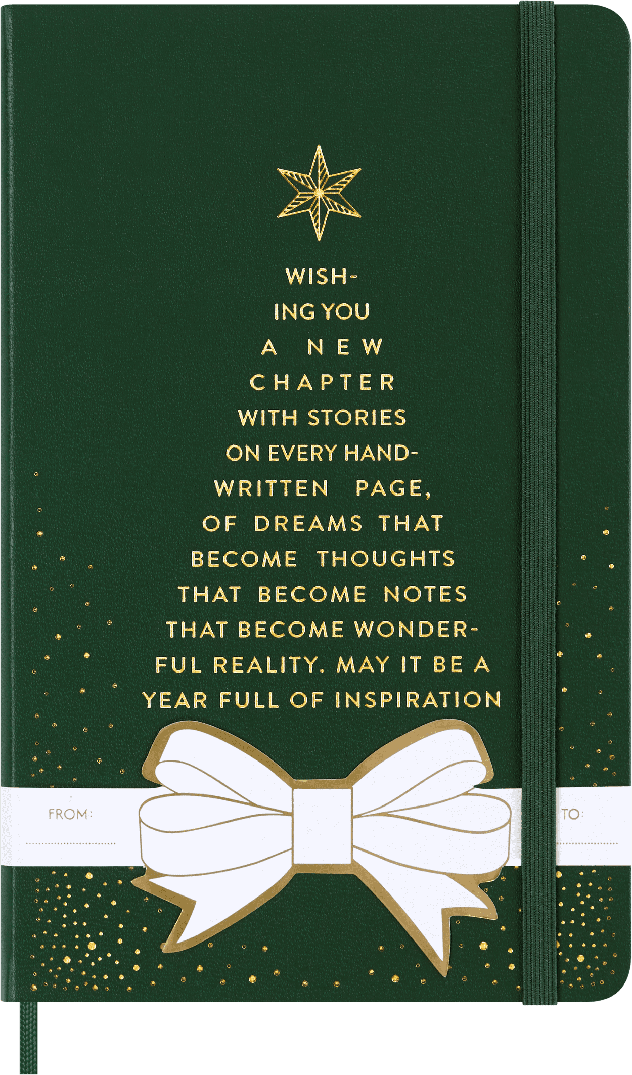 Moleskine Festive Holiday Notebook, Hard Cover, Ruled, Large (5" x 8.25 ...