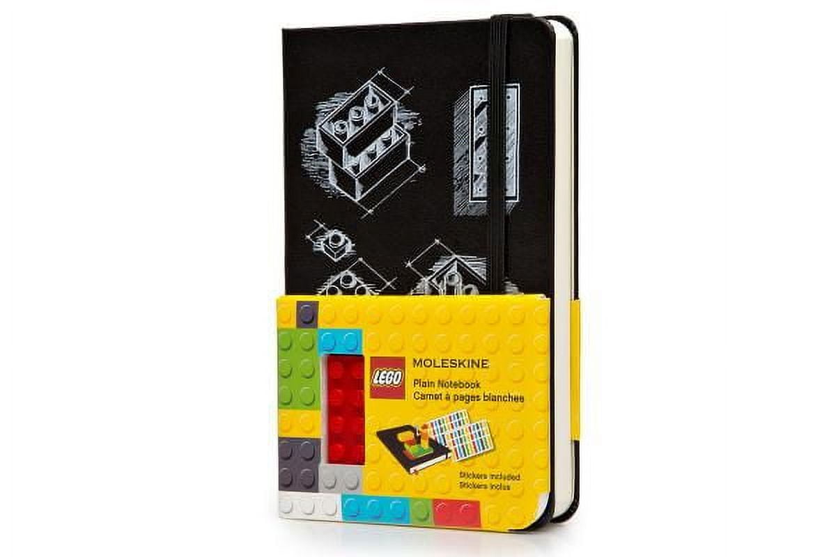 Moleskine Lego Limited Edition Notebook II, Pocket, Plain, Black, Hard ...