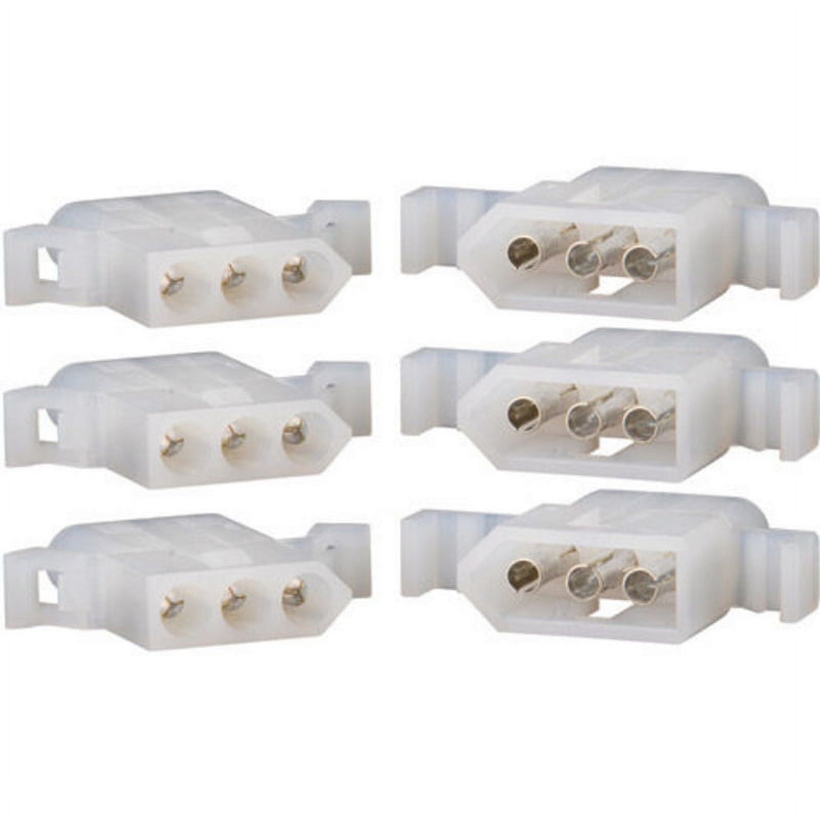 Molex 3-Pin Connector Kit 0.093" 3 Sets - Walmart.com