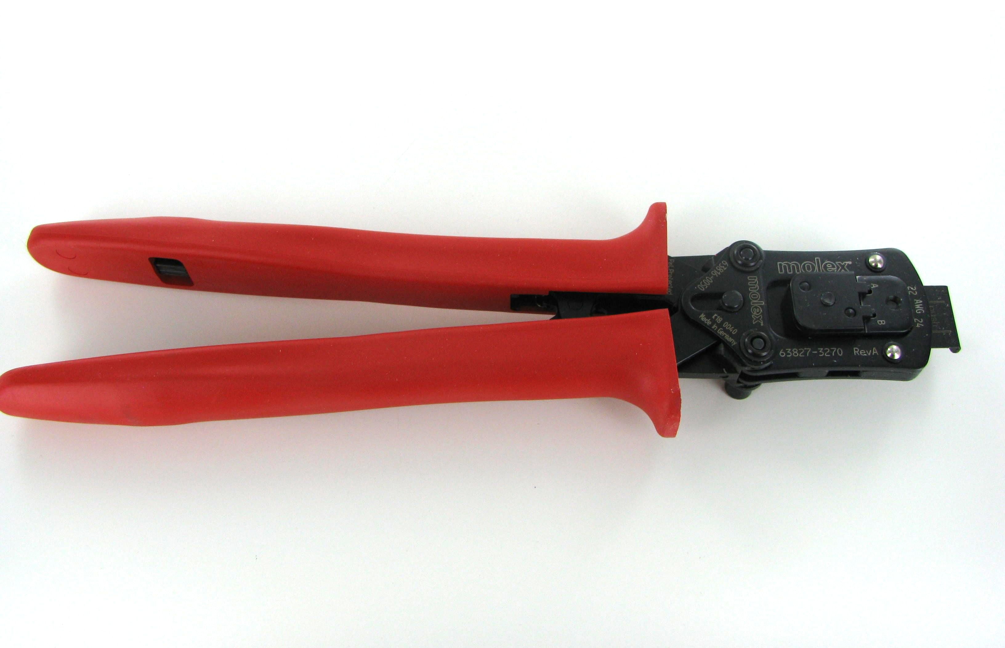 Molex 63827-3200 Crimpers / Hand Crimp Tool, 22-24 awg - Walmart.com