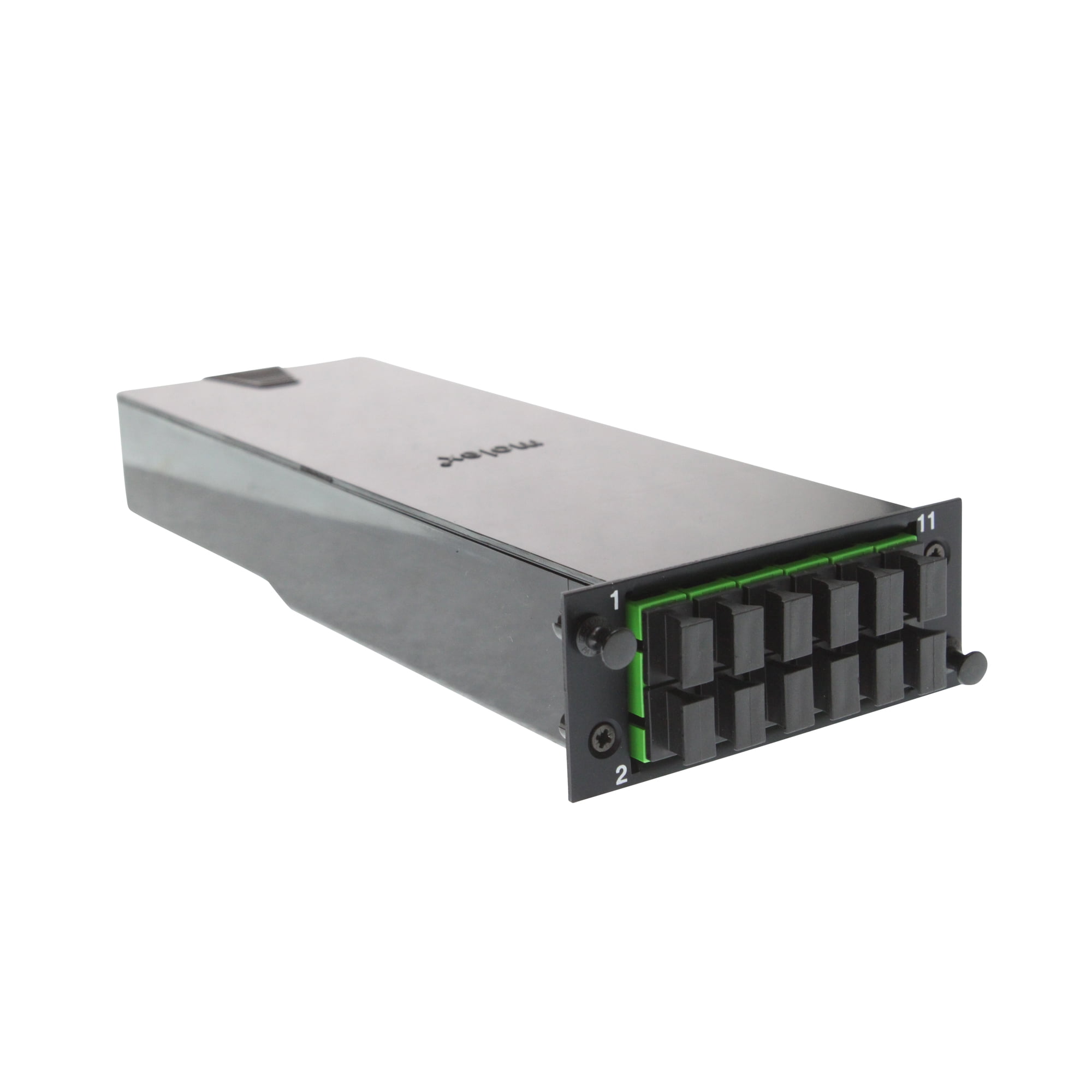 Molex AFR-00406 Duplex Modular Splice Casette, SC/APC, 12-Fiber, Single ...