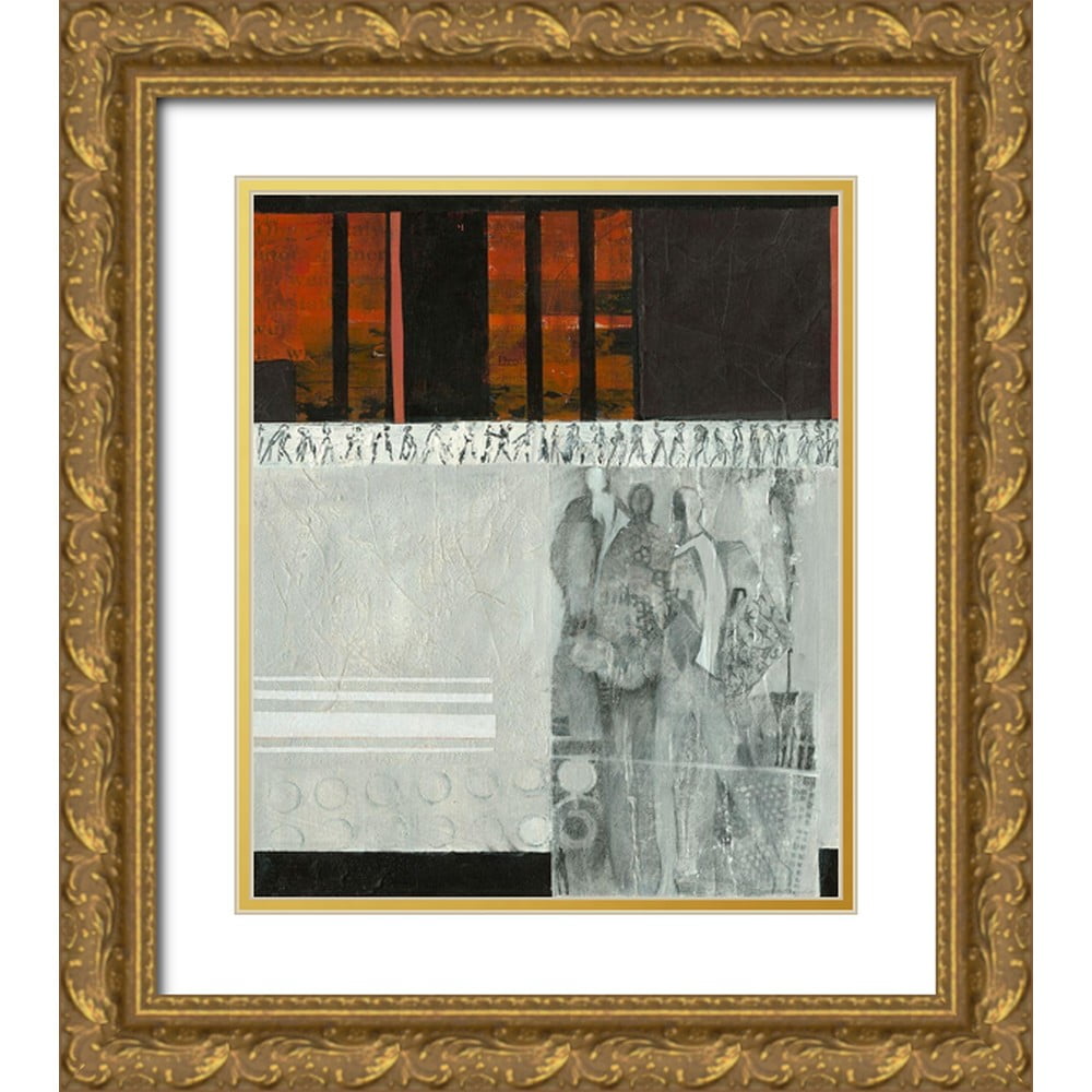 Molfenter, Erika 12x14 Gold Ornate Wood Framed with Double Matting ...