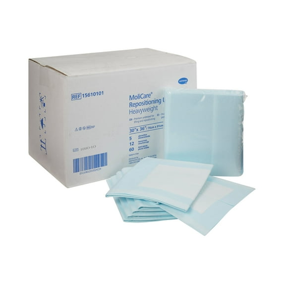 MoliCare Disposable Underpad Heavy Absorbency Polymer 30 X 36" 15610101 ...
