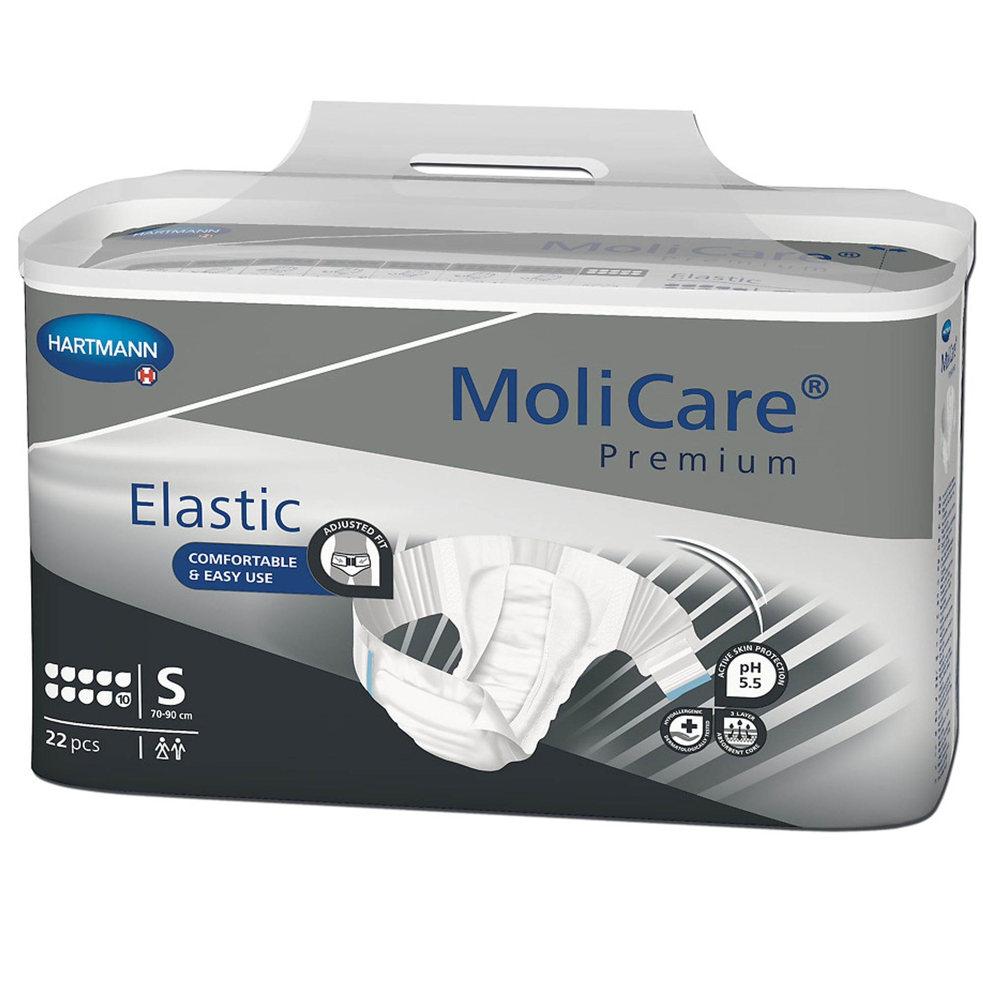MoliCare Premium Incontinence Brief, 10D - Heavy Absorbency Adult ...