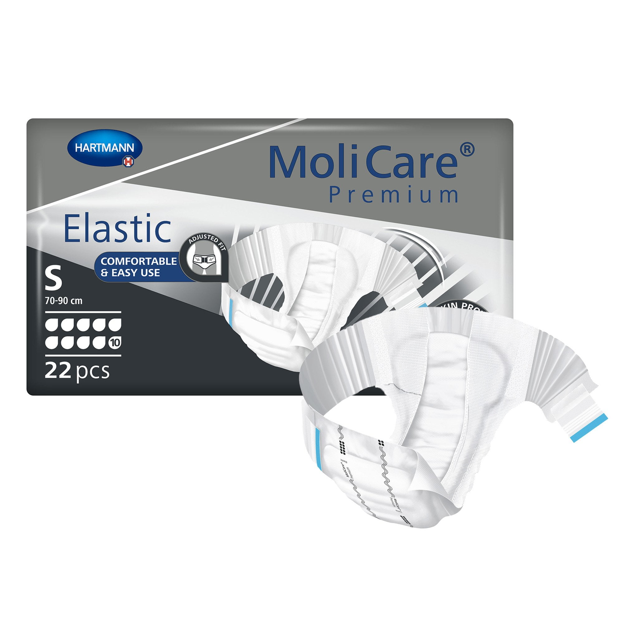 MoliCare Premium Incontinence Brief, 10D - Heavy Absorbency Adult ...