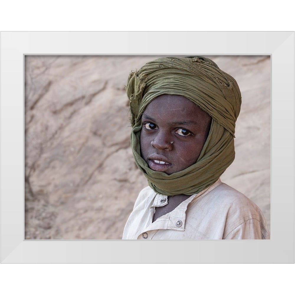 Molina, Elena 14x12 White Modern Wood Framed Museum Art Print Titled ...