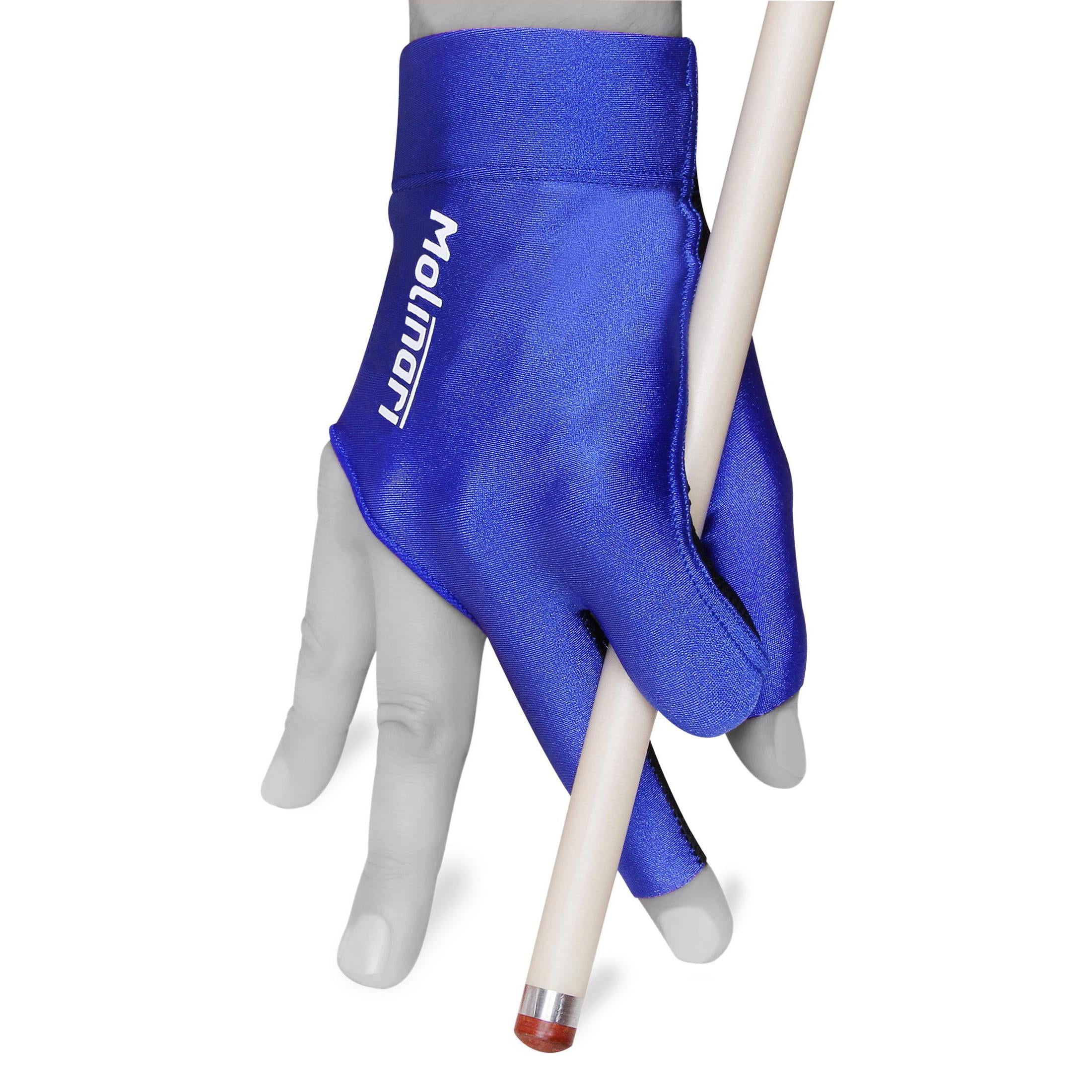 Molinari Billiard Pool Cue Glove - for Right Hand (Left-Handed Player ...