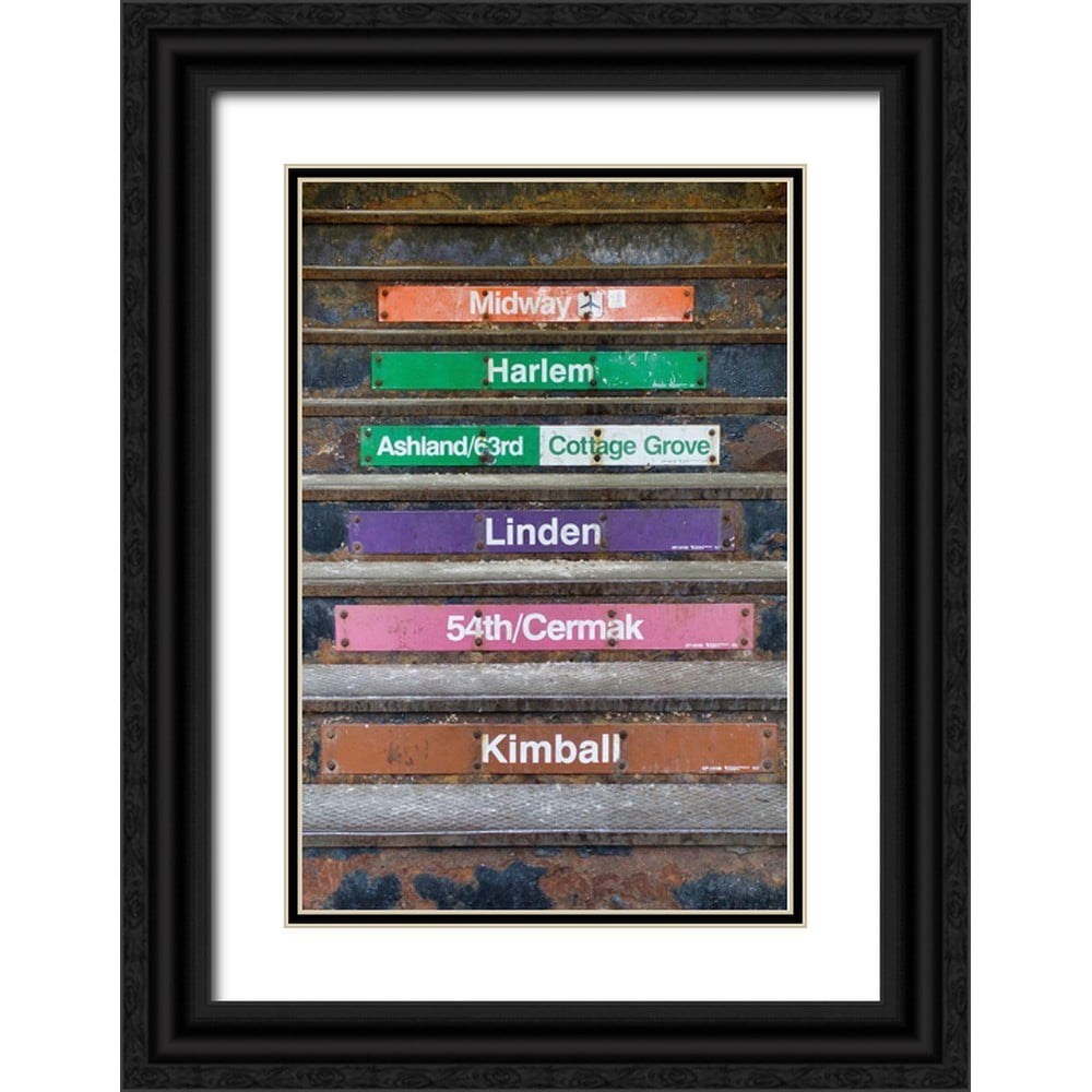 Molinari, Michele 17x24 Black Ornate Wood Framed with Double Matting Museum Art Print Titled ...