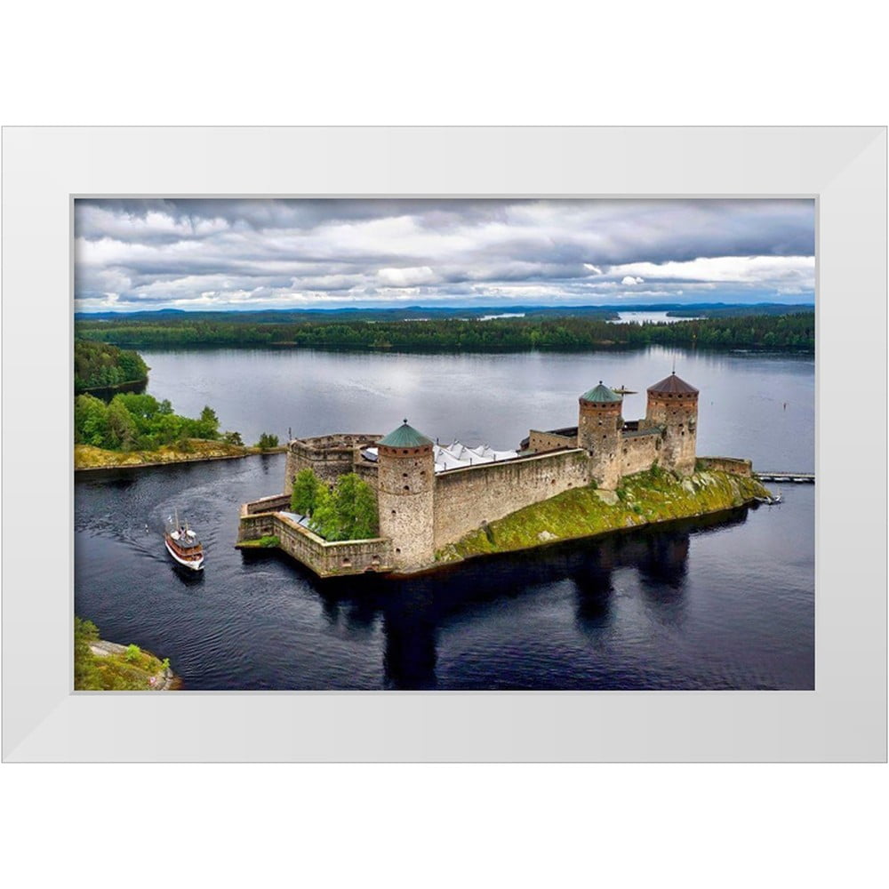 Molinari, Michele 24x17 White Modern Wood Framed Museum Art Print ...