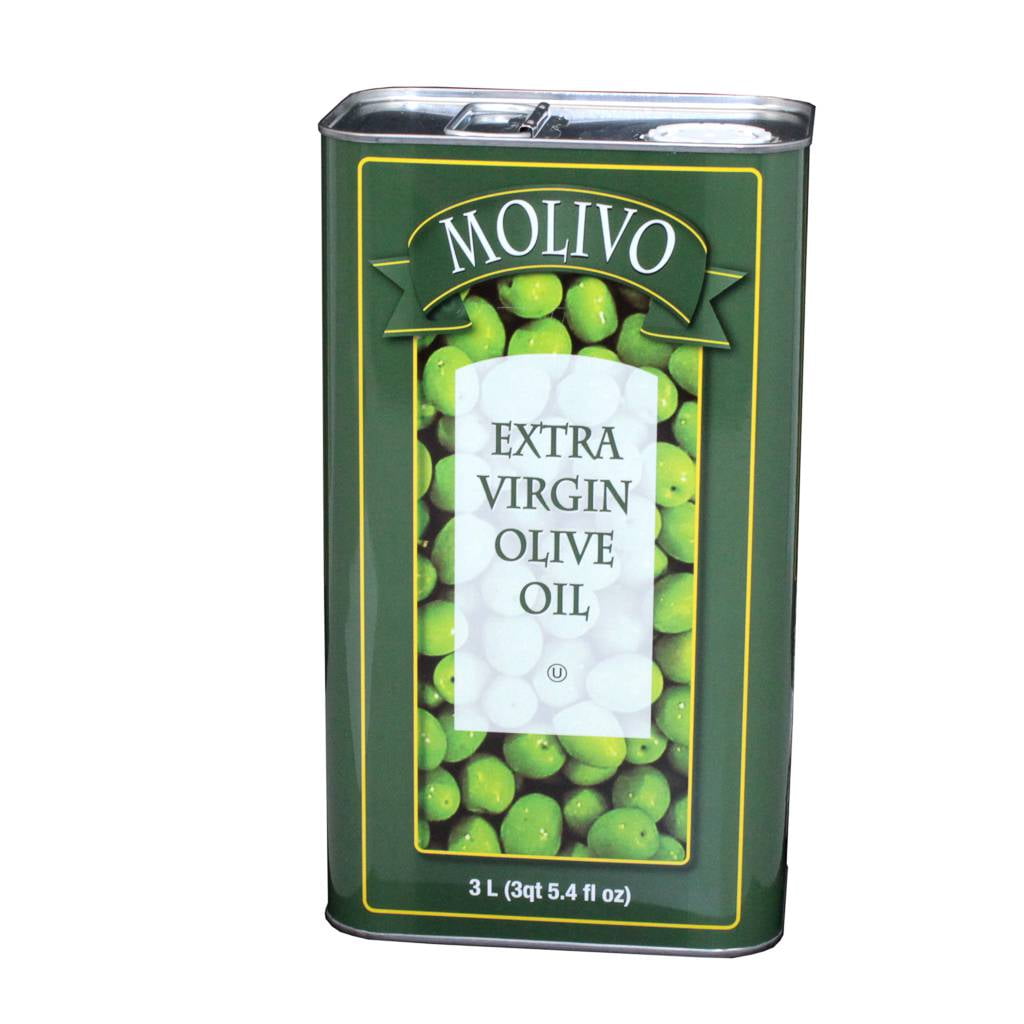 Molivo Extra Virgin Olive Oil Liter, 3 Liter (4 Pack) - Walmart.com