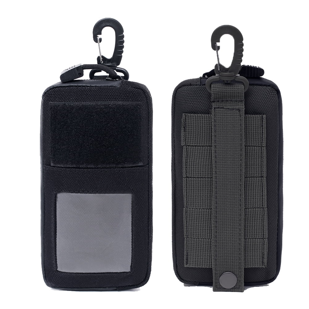 Molle EDC Pouch Small Organizer Waist Bag Waterproof Key Holder ID Card ...