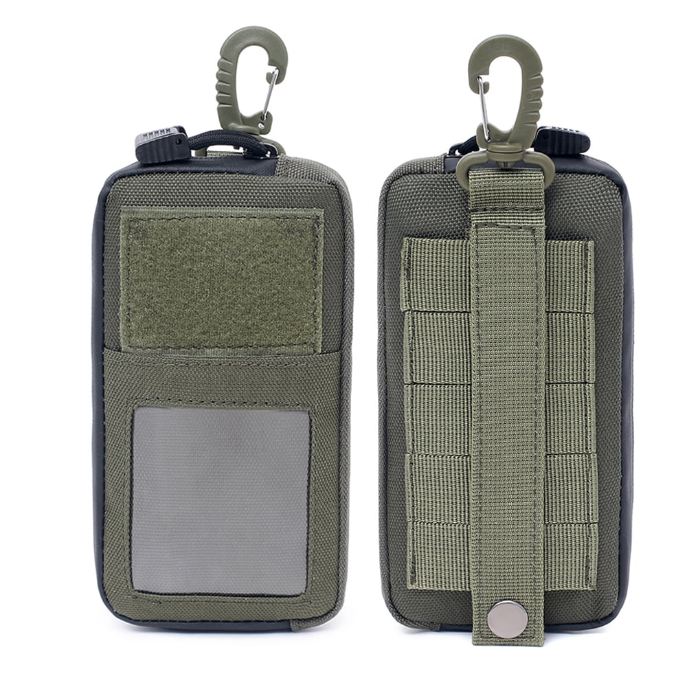 Molle EDC Pouch Small Organizer Waist Bag Waterproof Key Holder ID Card ...