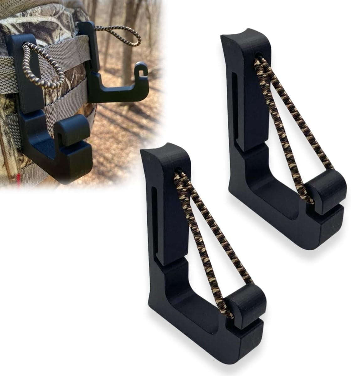 Molle Hook for Saddle Hunting Accessories, Climbing Sticks & Backpack ...